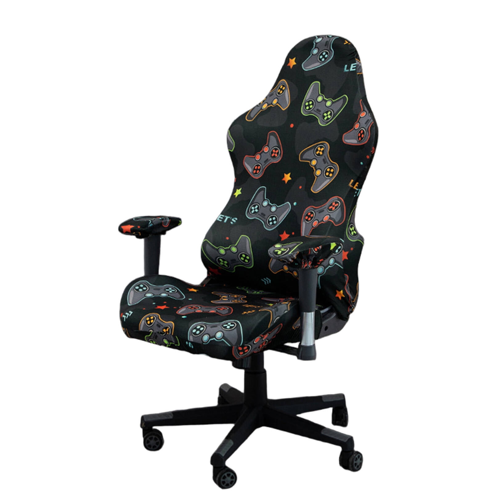 AUQ Gaming Chair Cover,Lazy Recliner Chair,Stylish Print Chair Covers ...