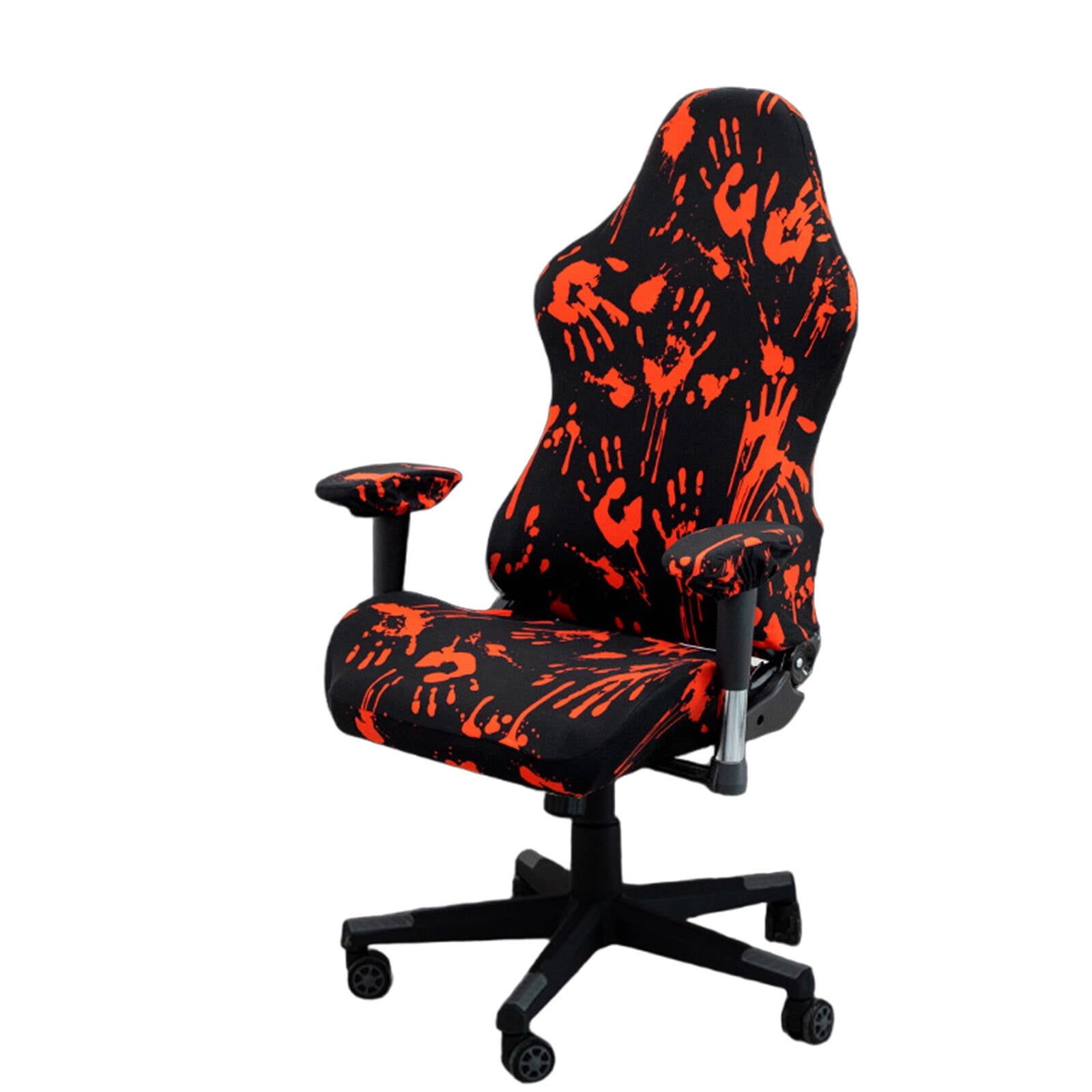 AUQ Gaming Chair Cover,Lazy Recliner Chair,Washable Artistic Print ...