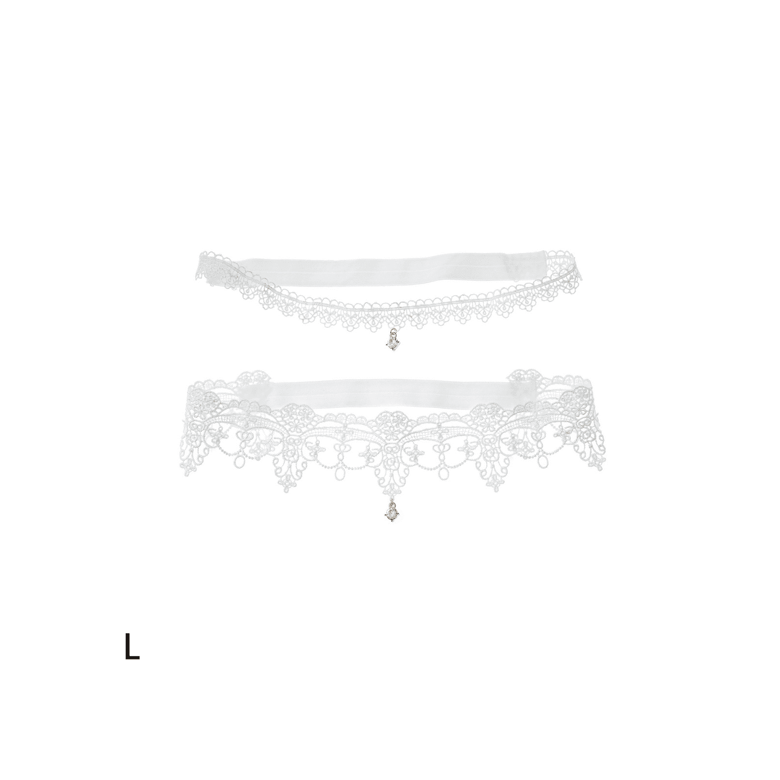 AUQ Garters for Bride,Elegant Lace Wedding Garter for Bride,Sparkling ...