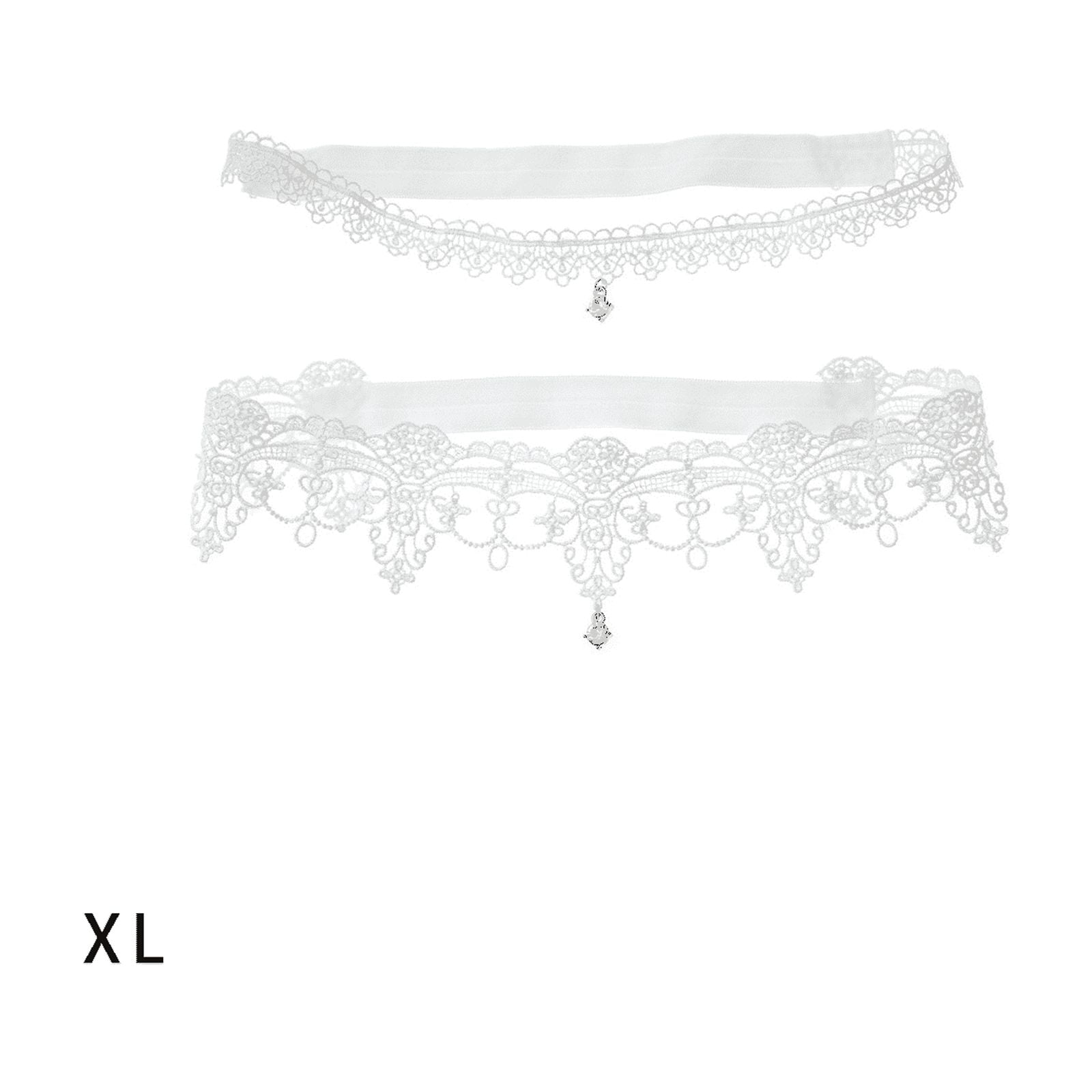 AUQ Garters for Bride,Romantic Lace Wedding Garter for Bride,Sexy Thigh ...