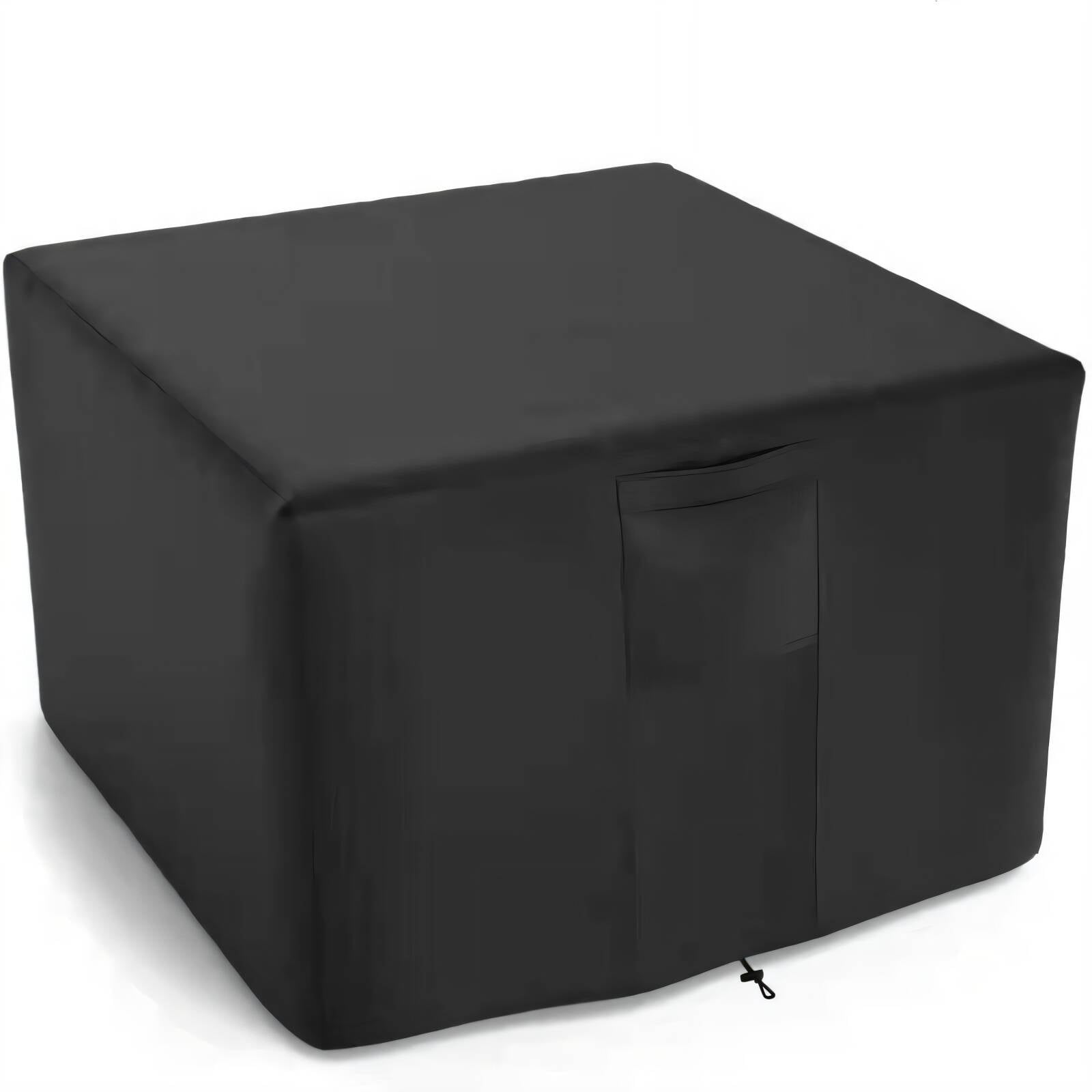 AUQ Grill Cover for Outdoor Grill,Double-Stitched Seams Fire Pit Cover ...