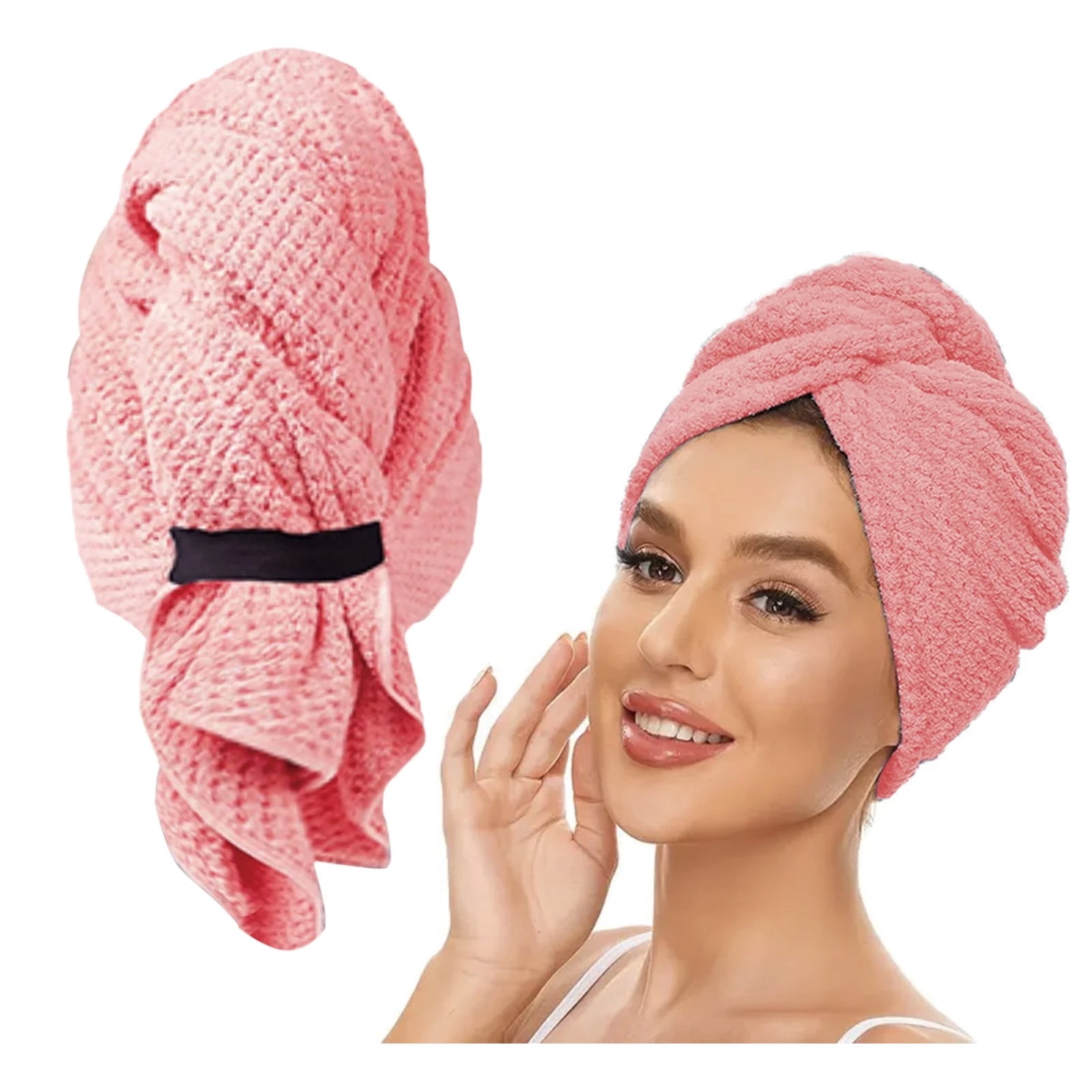 AUQ Hair Towel,Premium Microfiber Material Microfiber Hair,Funnel ...