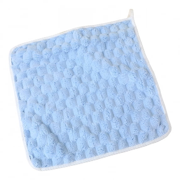 AUQ Handkerchief Towel,Soft Face Towel - 14X14 Inch Absorbent Washcloth ...