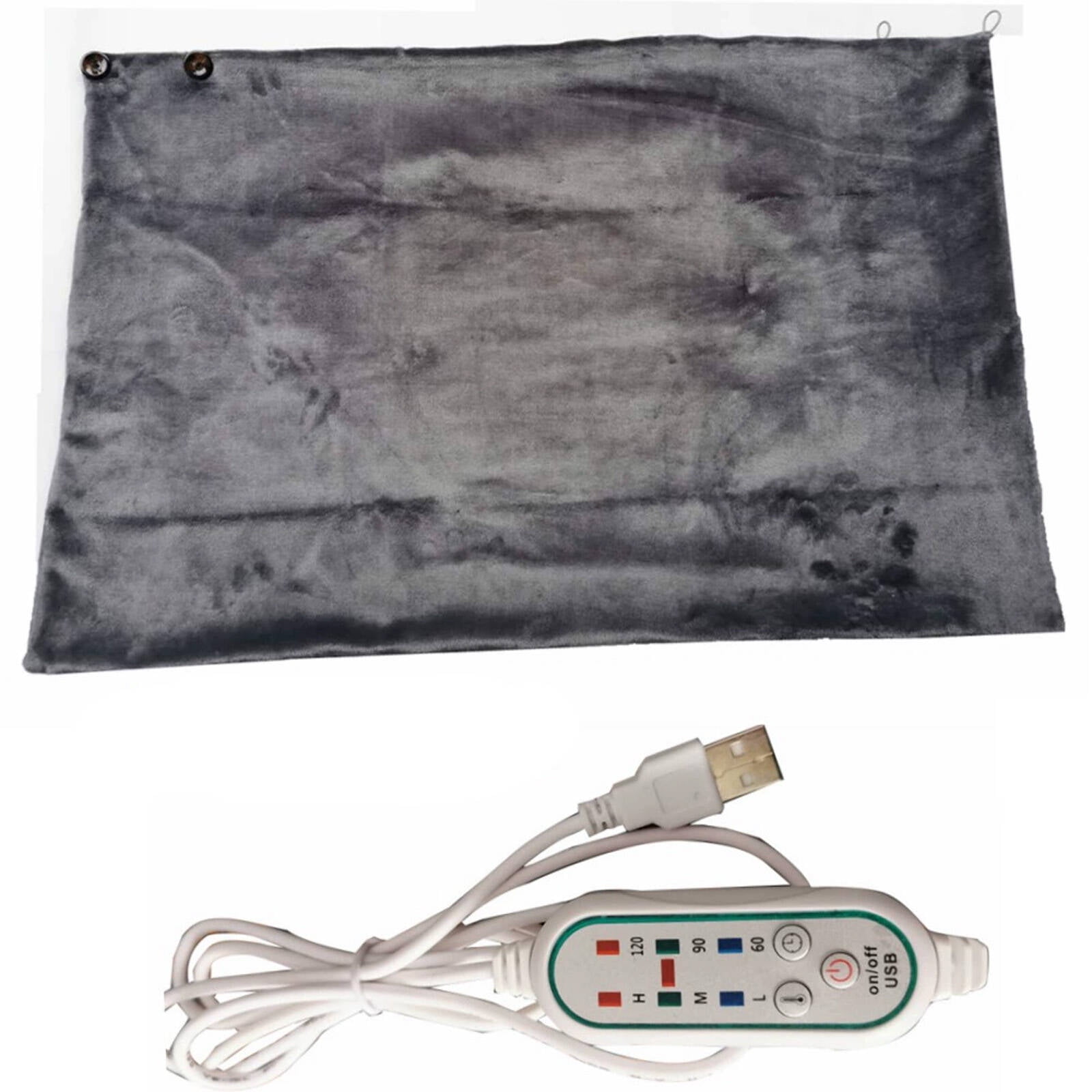 AUQ Heated Blanket Usb Power Supply Electric Throw Blanket Comfortable ...