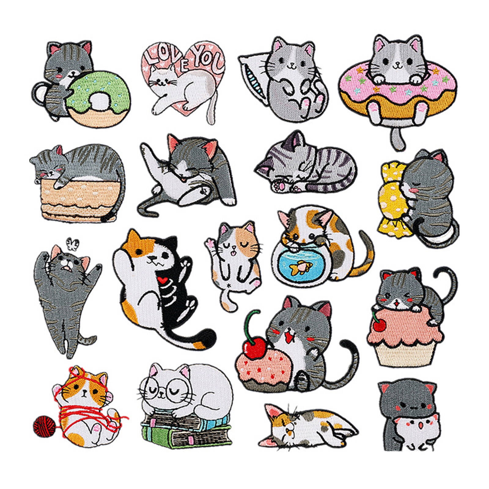AUQ Iron on Patches,Adjustable Embroidery Pen Patches,Easy to Clean ...