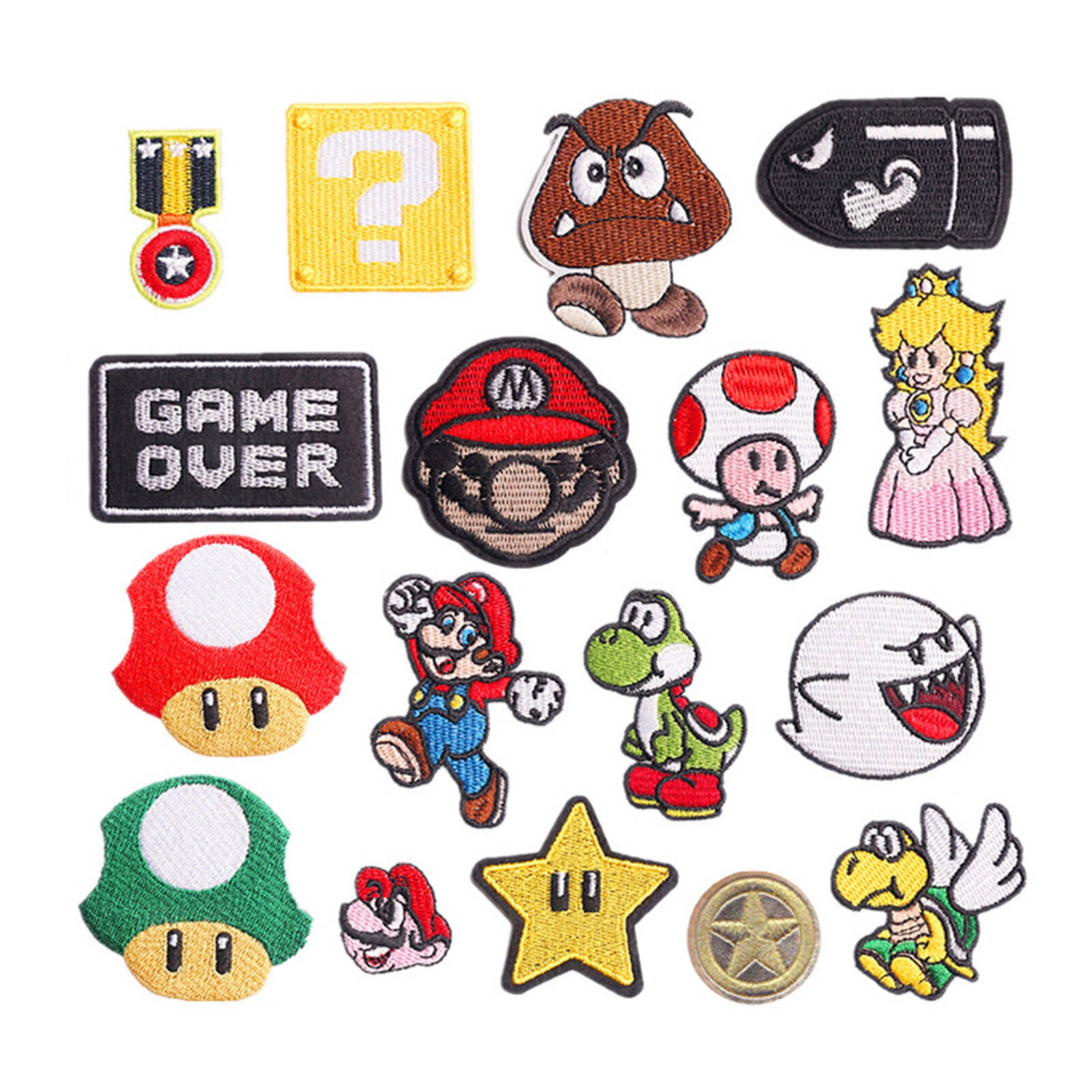 AUQ Iron on Patches,Four Adjustable Levels Patches,Layered Texture Iron ...