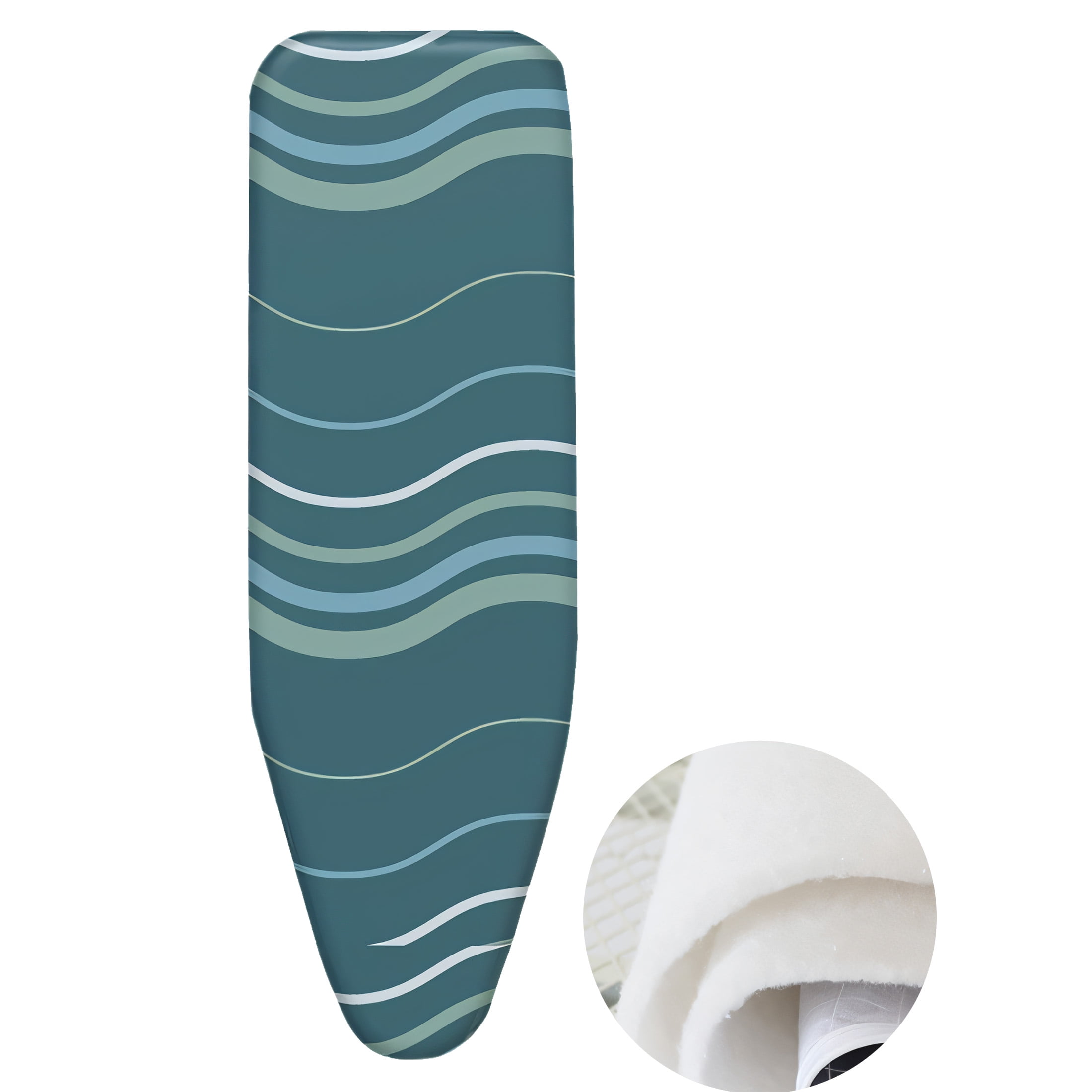AUQ Ironing Board Cover,Durable Silver-Infused Ironing Board Cover and ...