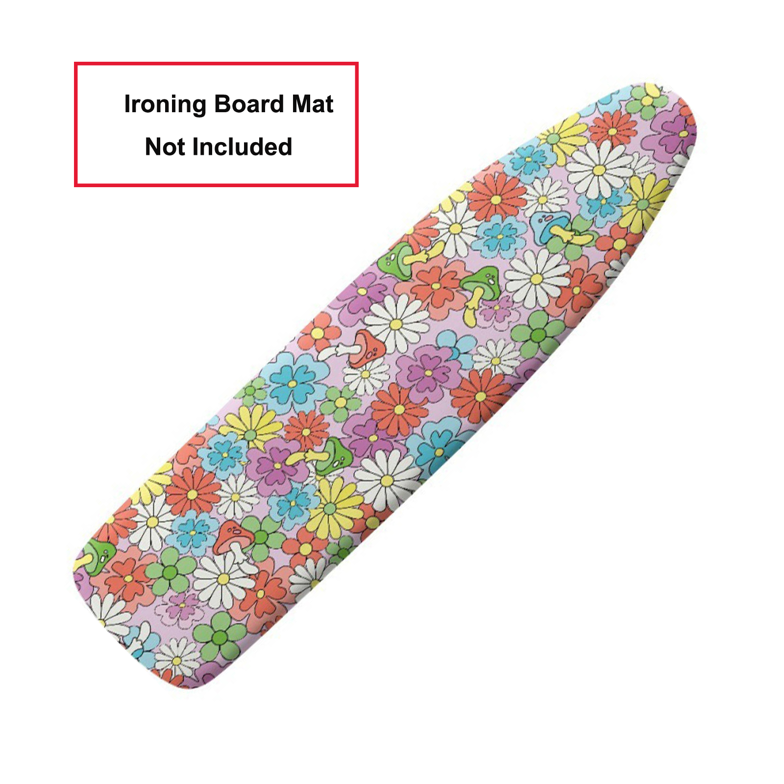 AUQ Ironing Board Cover,Strong Elastic Band Ironing Mat for a Secure ...