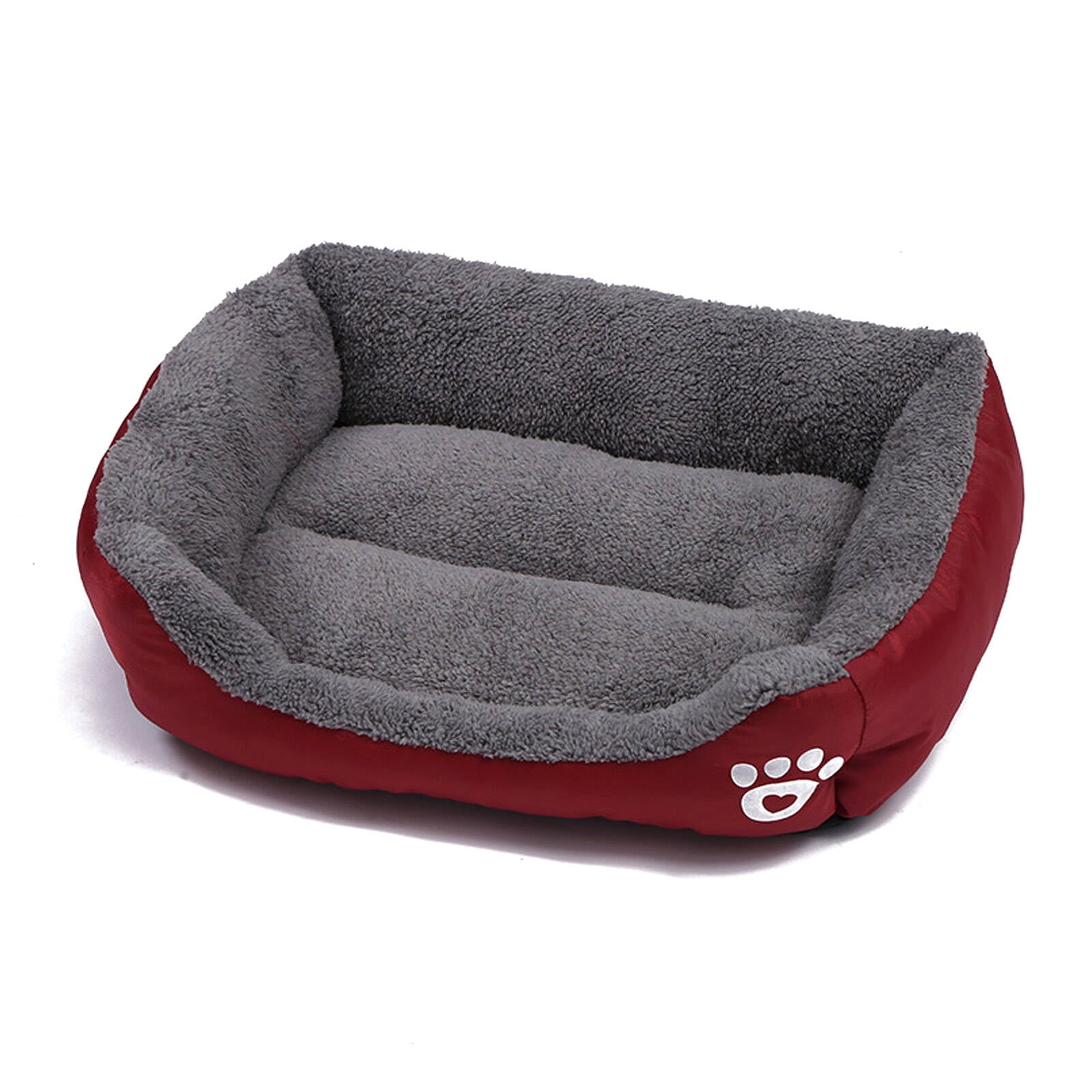 AUQ Kennel Pad,Ergonomic Design with Raised Edges for Neck and Head ...
