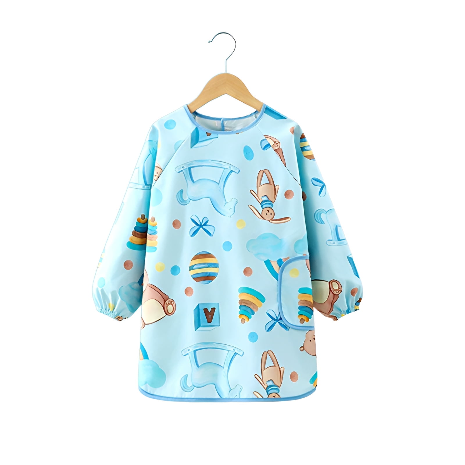 AUQCO Kids Apron,Polyester Kids Apron for Cooking,Toddler Apron for ...