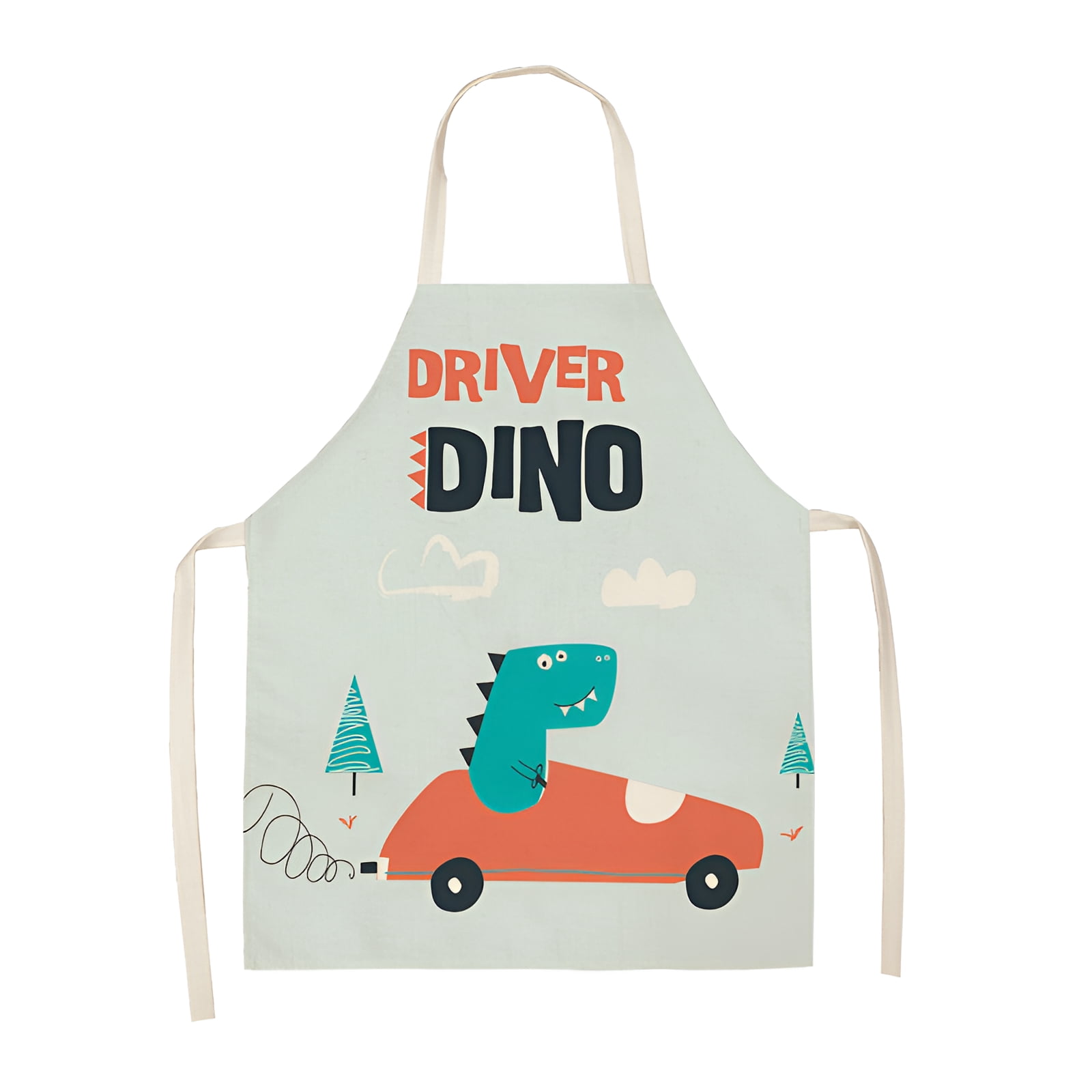 AUQ Kids Apron,Eco Fabric Toddler Apron,Nature-Inspired Kids Aprons for ...