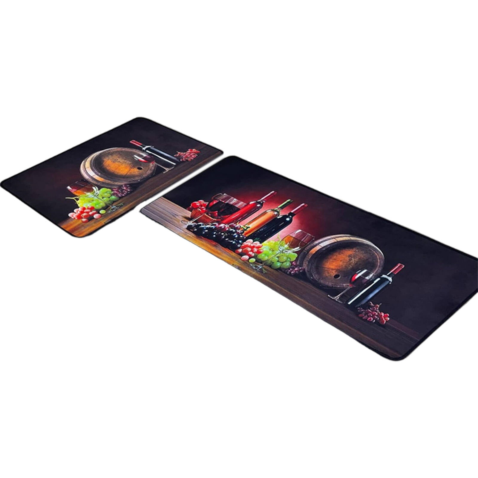 AUQ Kitchen Rugs Sets of Painterly Table Mat Kitchen Mats for Floor ...
