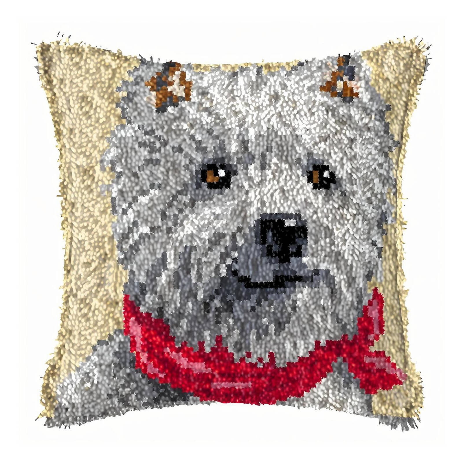 AUQ Latch Hook Kits for Kids Non Fraying Thread with Clear Texture ...