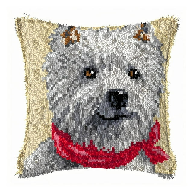 AUQ Latch Hook Kits for Kids Non Fraying Thread with Clear Texture ...