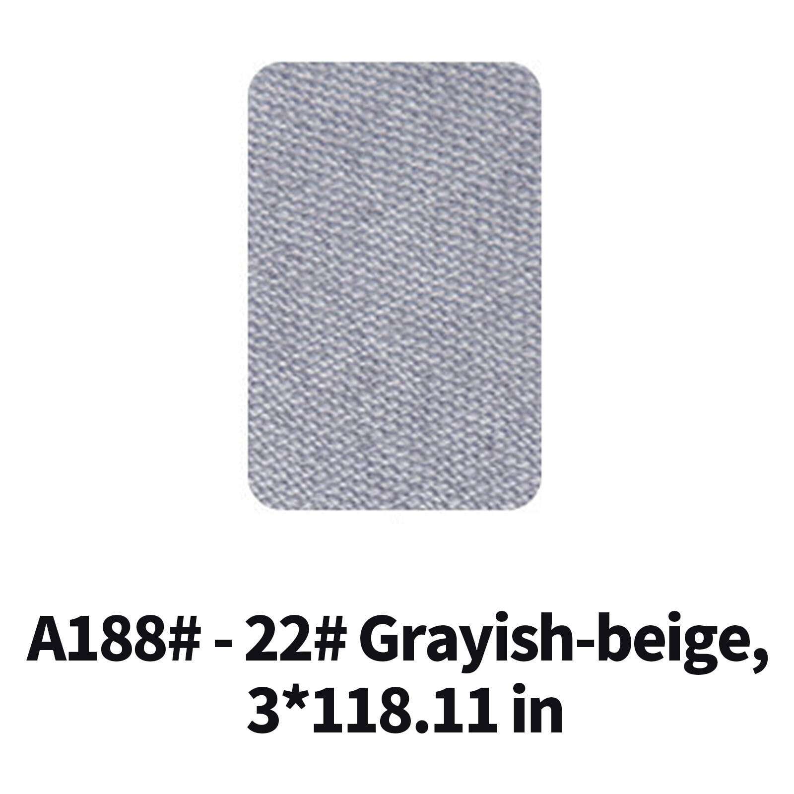 AUQ Linen Patch Smooth Self-Adhesive Linen Fabric Patches for Seamless ...