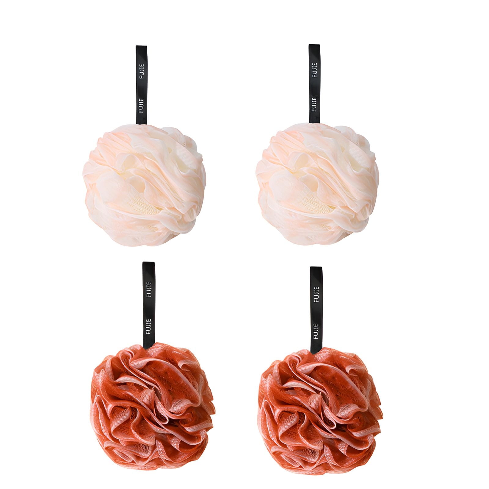 AUQ Loofah,Detailed Mesh Structure Loofa,Thoughtful Design Shower ...