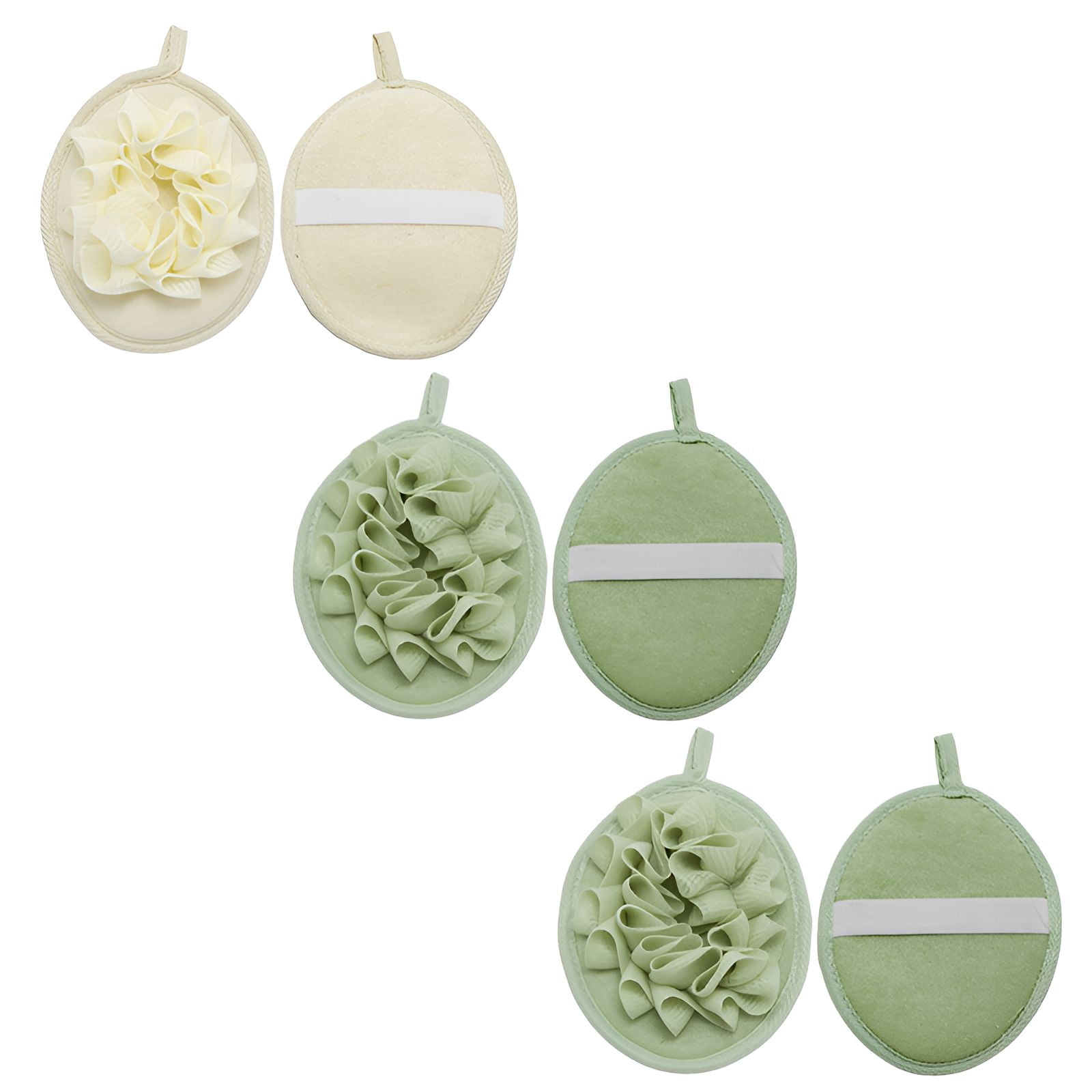 AUQ Loofah,Long-Lasting Use Exfoliating Gloves,Hanging Rope Design ...