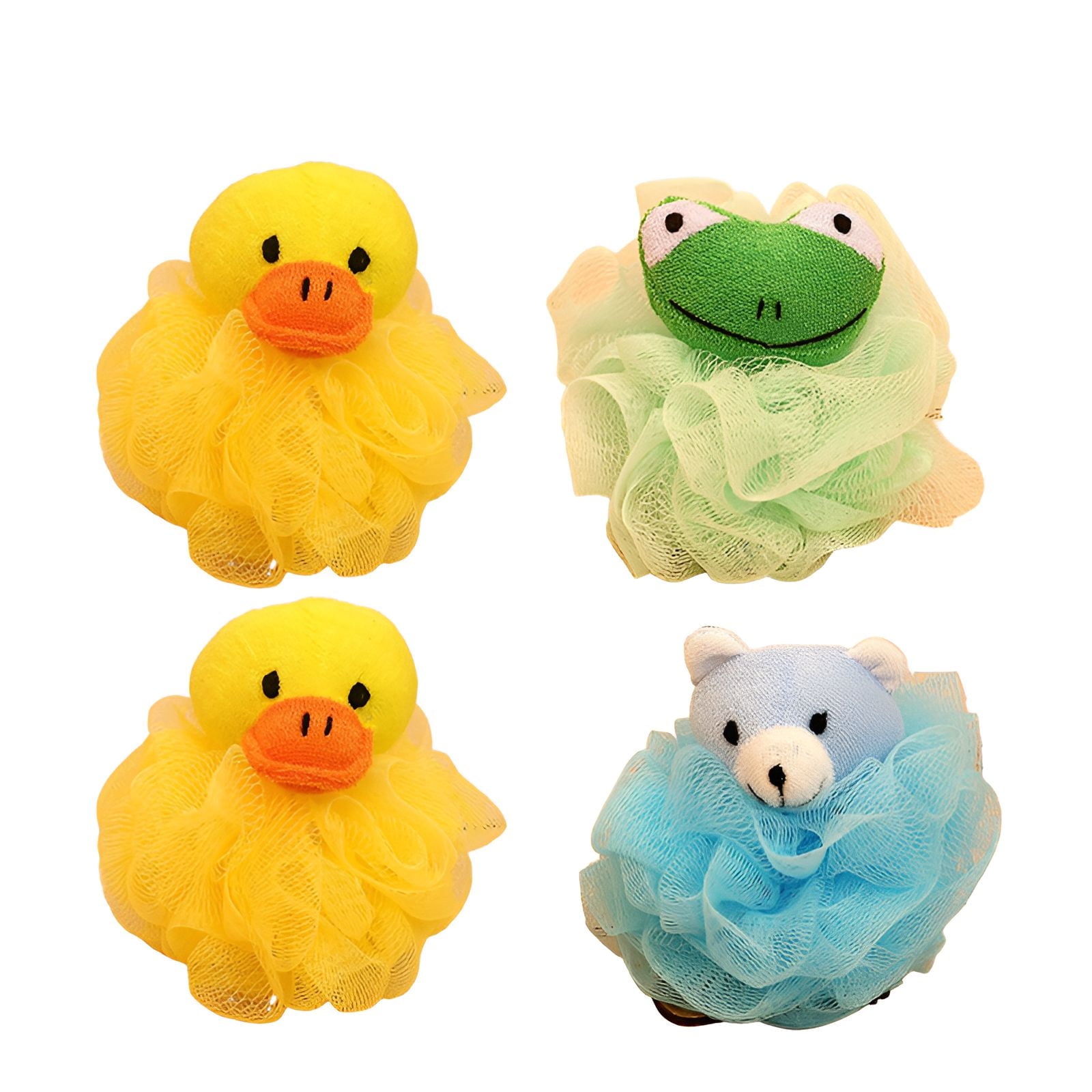 AUQ Loofah,Smooth and Gentle Loofa,Long-Lasting Use Shower Loofah,Color ...