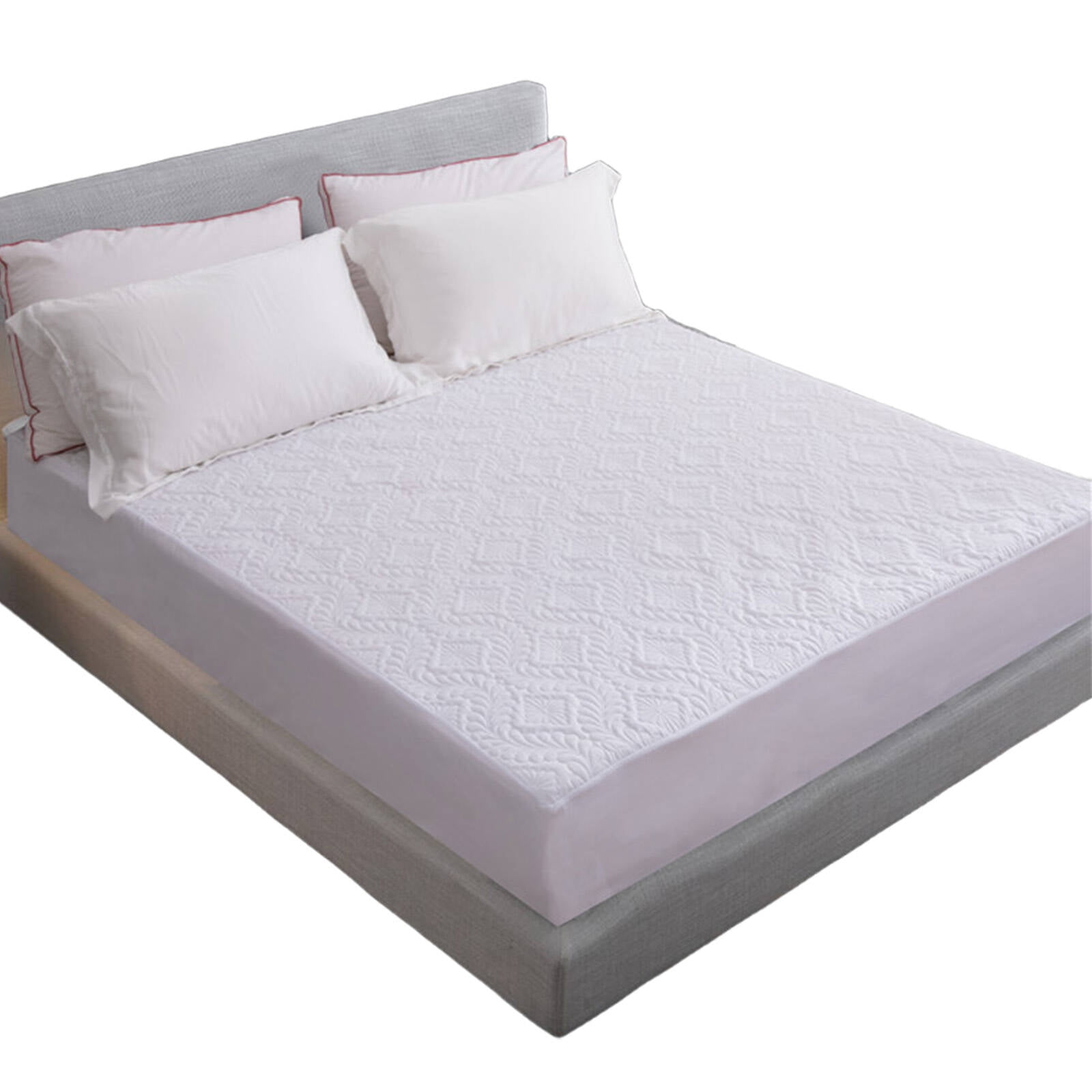 AUQ Mattress Protector,Premium Flannel Mattress Pad for Gentle Warmth ...