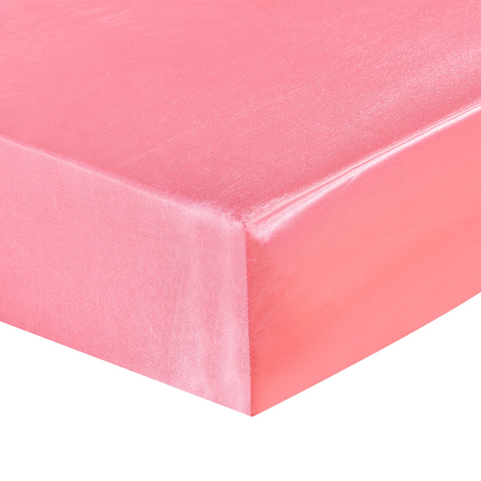 AUQ Mattress Protector,Soft and Airy Satin Mattress Pad Elastic ...