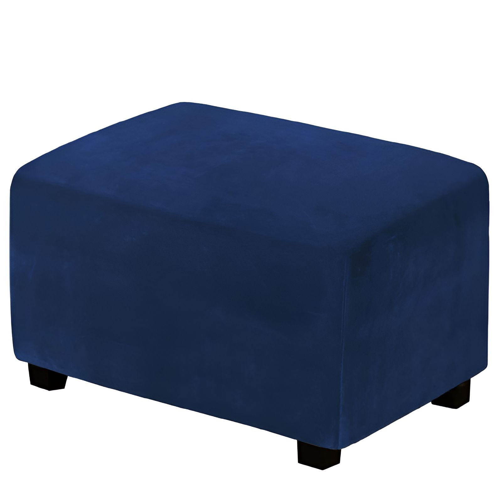 AUQ Ottoman Cover,Easy Care Rectangle Footstool Cover,Comfy Wrap ...