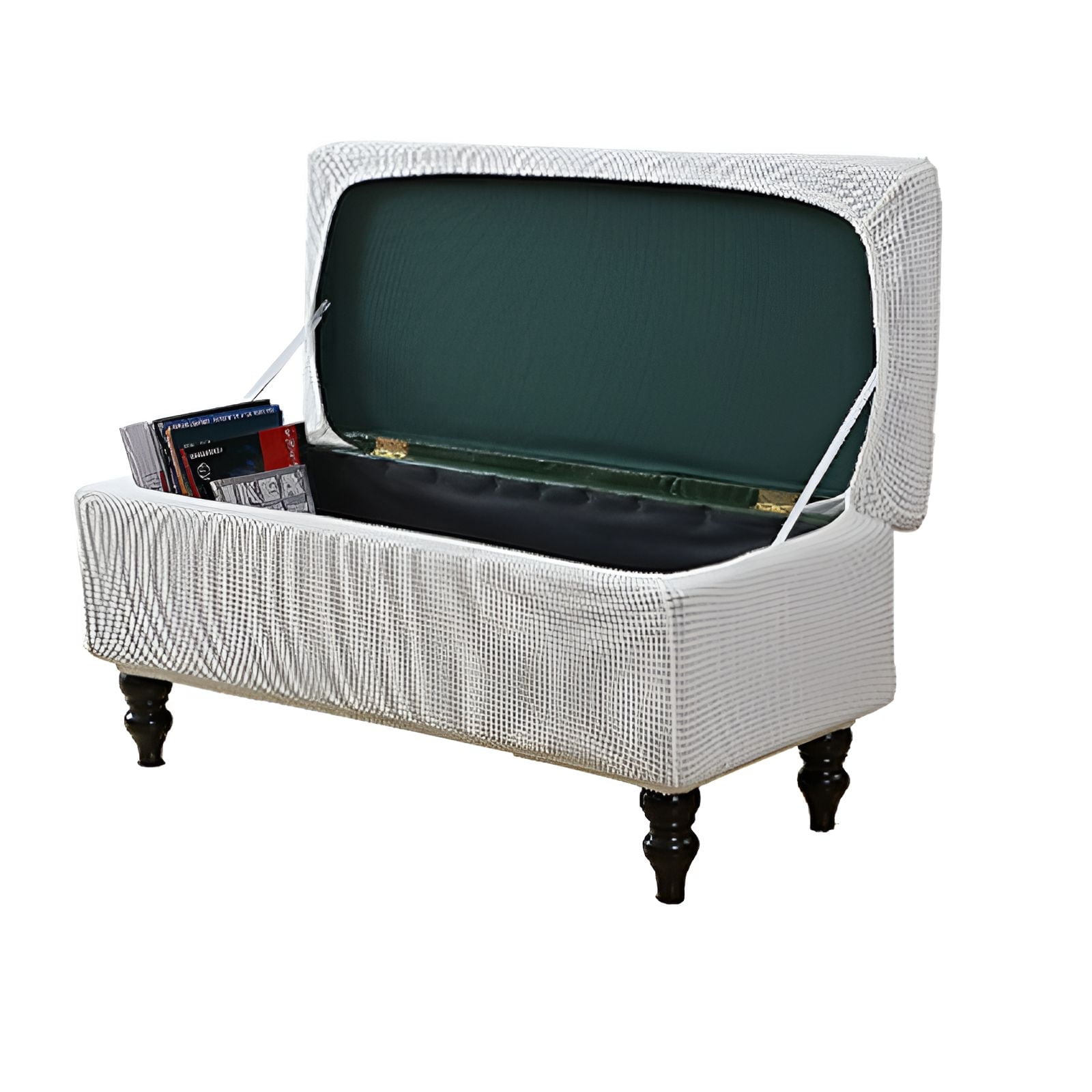 AUQ Ottoman Cover,37*16*16in Ottoman Covers Slipcover Rectangle ...