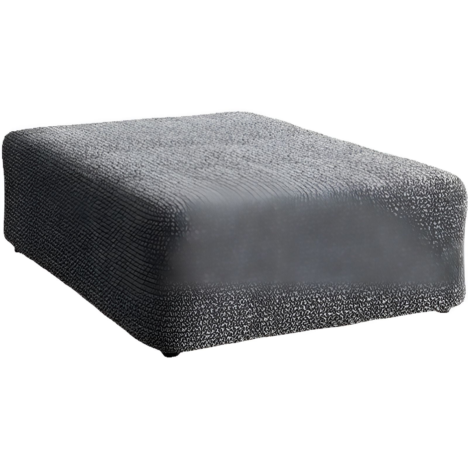 AUQ Ottoman Cover,Soft and Stretchable Rectangle Footstool Cover ...