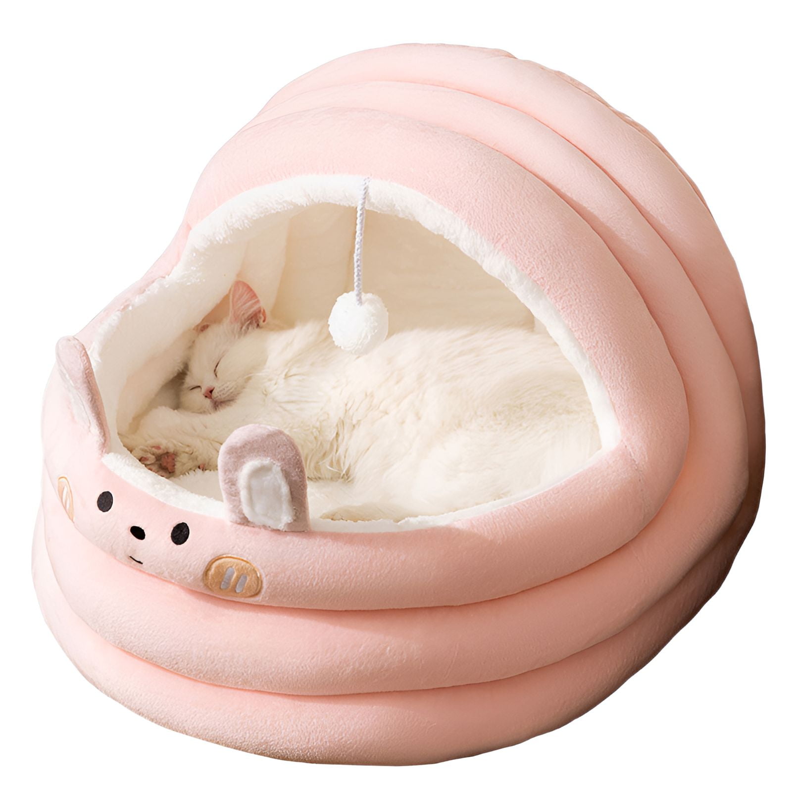 AUQ Outside Cat House,Extra Spacious Interior Window Cat Bed,Meets Pet'S Needs Cat Houses for ...