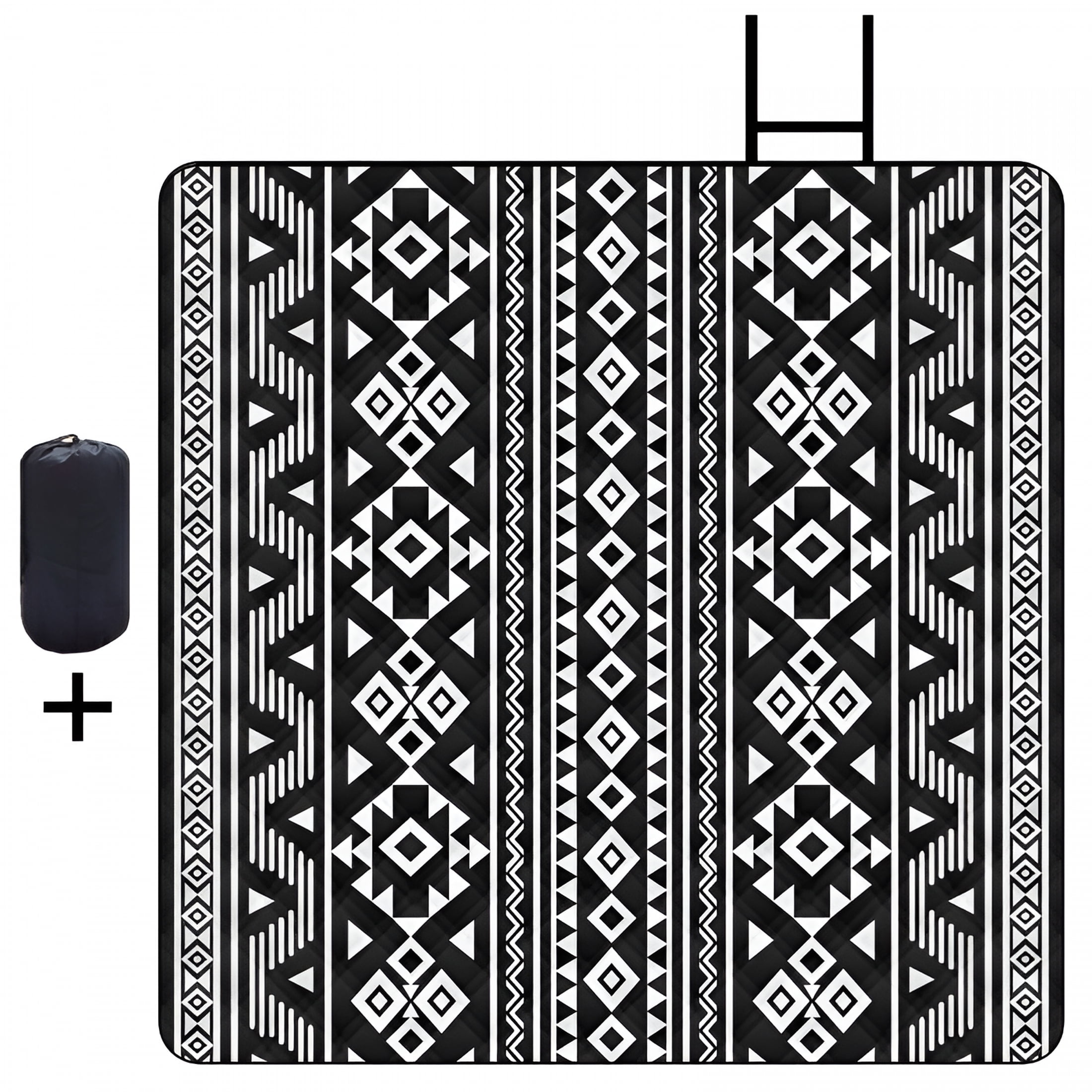 AUQ Picnic Blankets,Aluminum Film Bottom Camping Rug,Clear Patterns ...