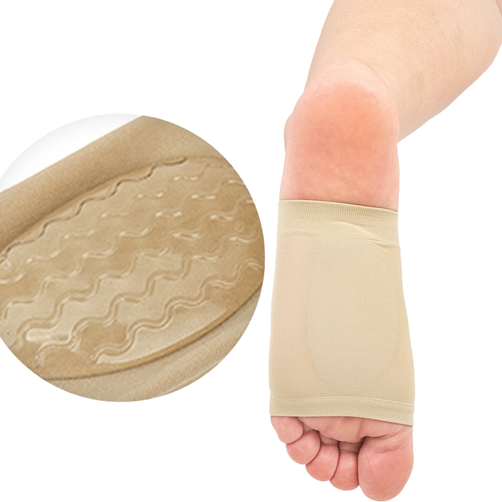 AUQ Plantar Fasciitis Relief,Comfortable Heel Pain Relief,Elastic Band ...