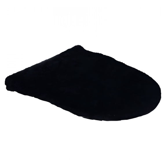 AUQ Plush Toilet Seat Cover,Soft Elastic Bathroom Lid Cover Non-Slip ...