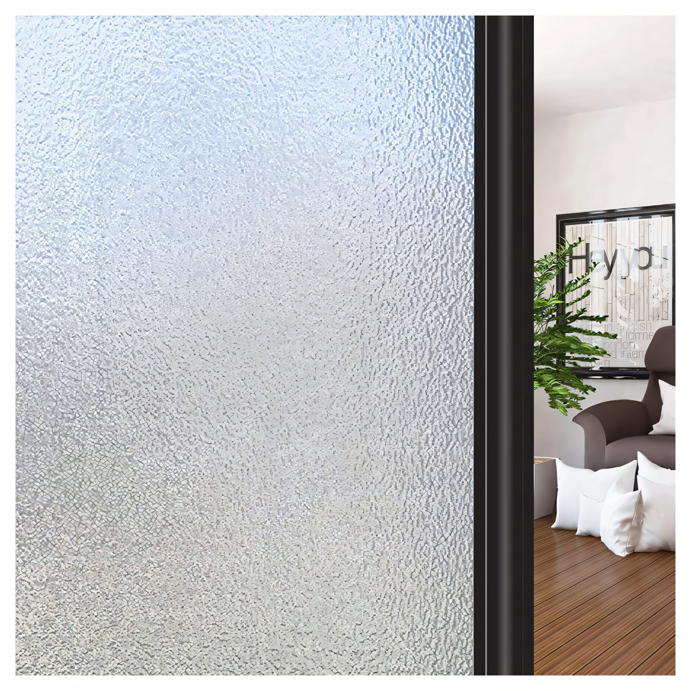 AUQ Privacy Window Film,Glimpse Blur Screen Privacy Film for Glass ...