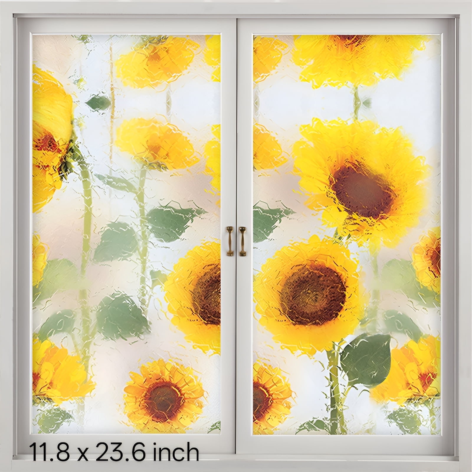 AUQ Privacy Window Film,Soft Light Surface Frosted Glass Window Film ...