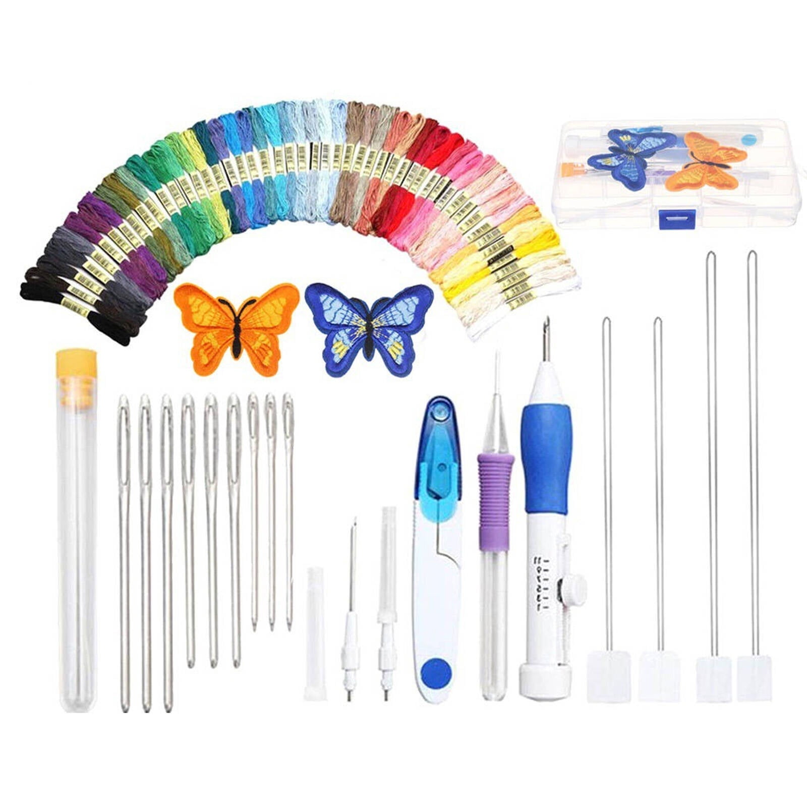 AUQ Punch Needle Kit,Embroidery Craft Punch Needle Kits Adults Beginner ...