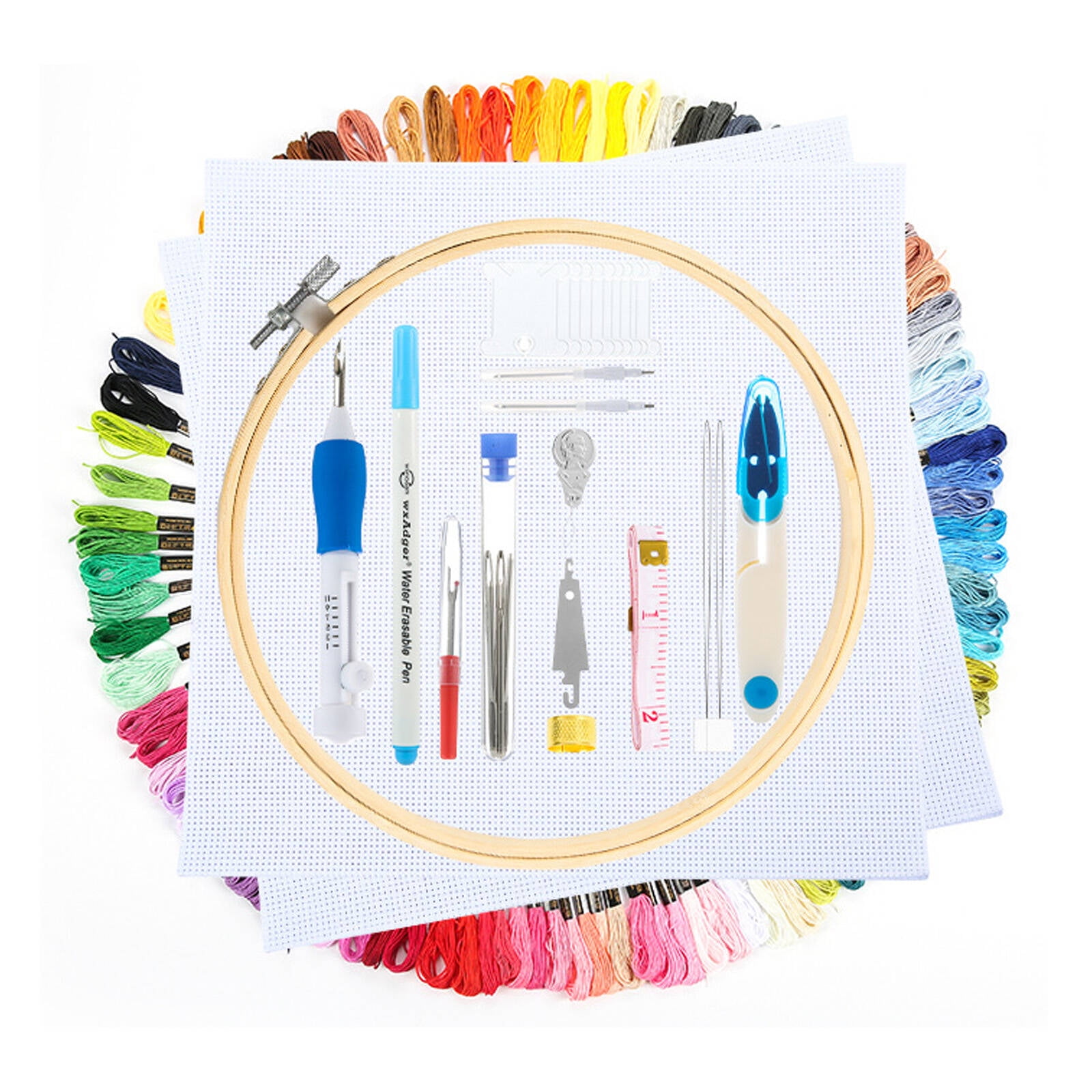 AUQ Punch Needle Kit,Embroidery Craft Punch Needle Kits Adults Beginner ...