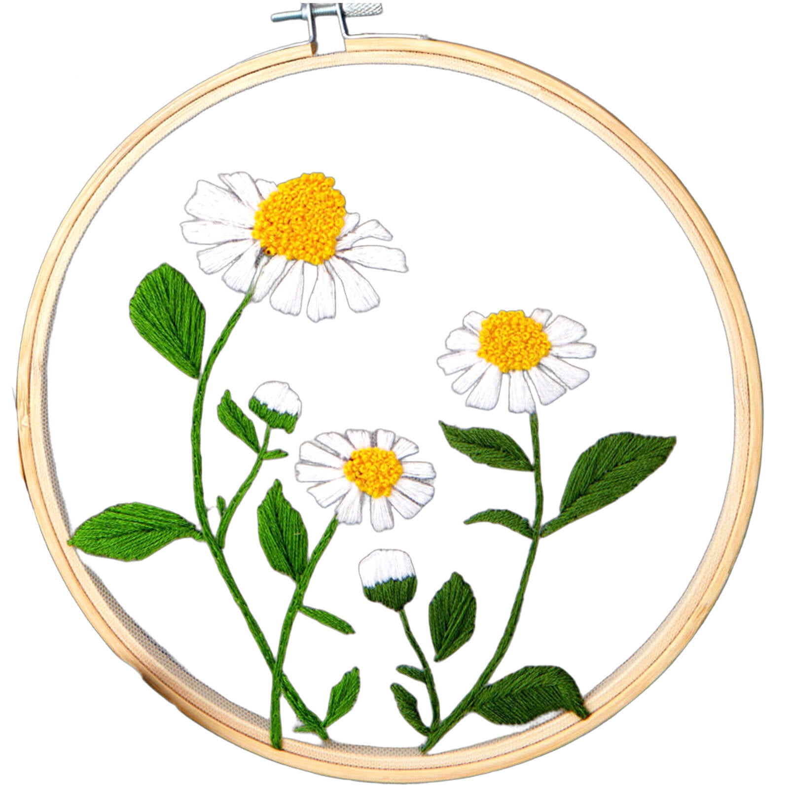 AUQ Punch Needle Kit,Transparent Mesh Cross Stitch Kits for Adults,Easy ...