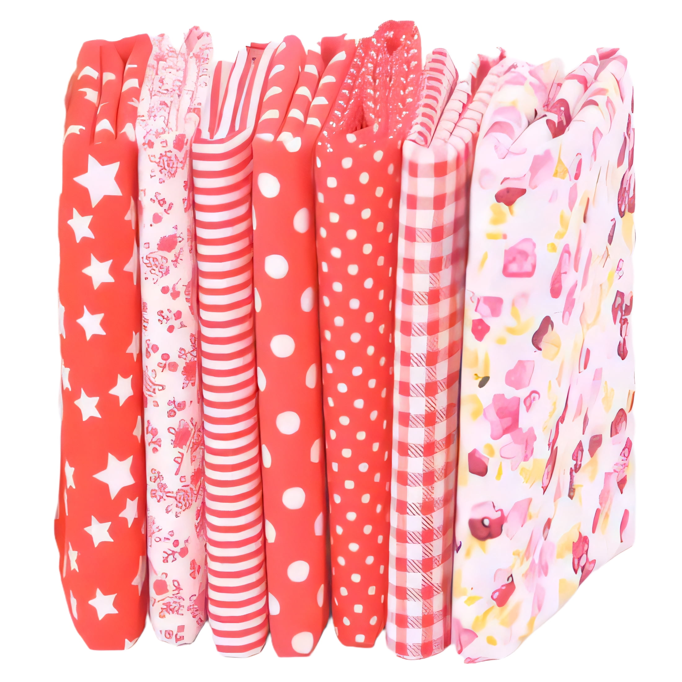 AUQ Quilting Supplies,Soft and Breathable Cotton Fabric Squares,Smooth ...