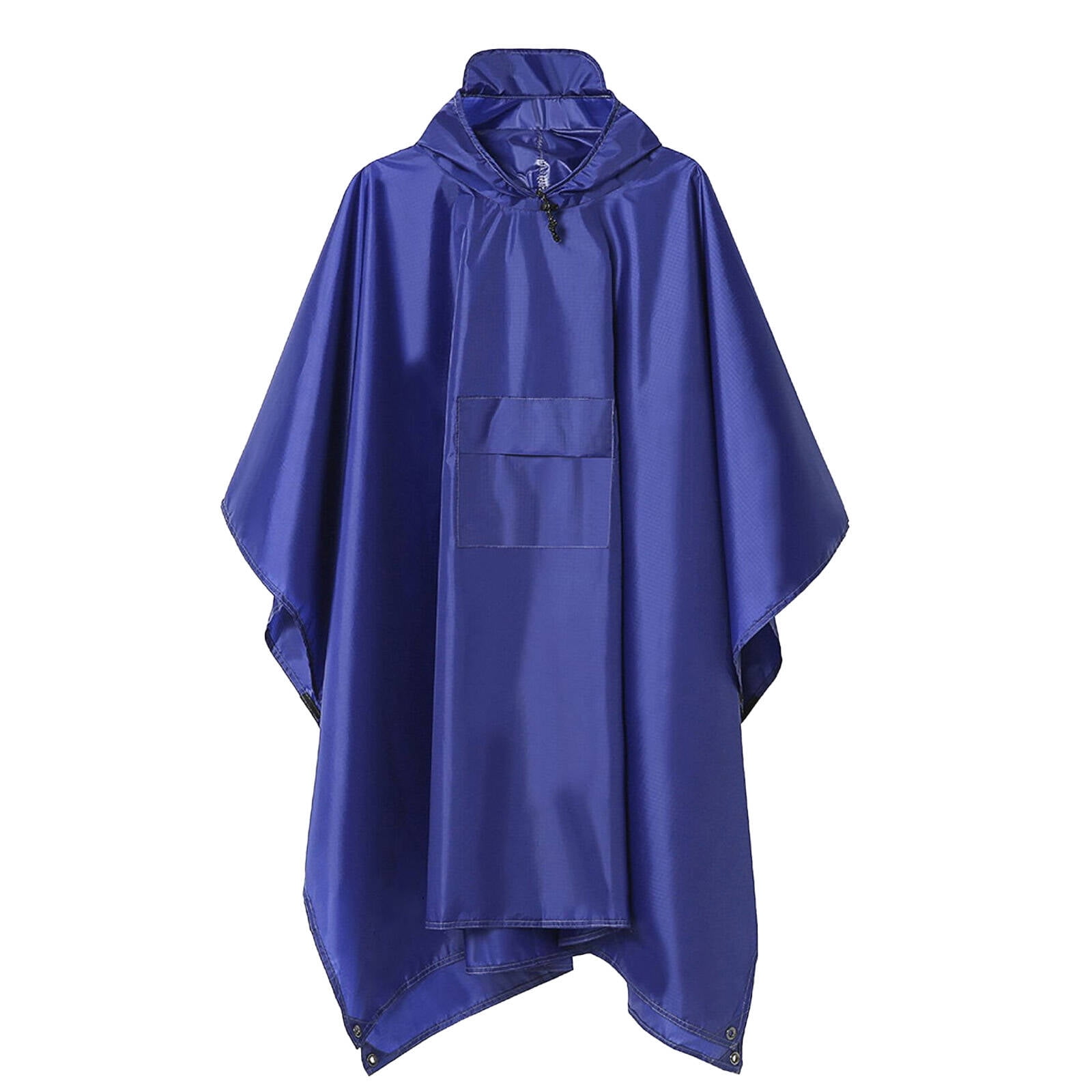 AUQ Rain Poncho Outdoor Taffeta Fabric Ready Rain Ponchos for Adults ...