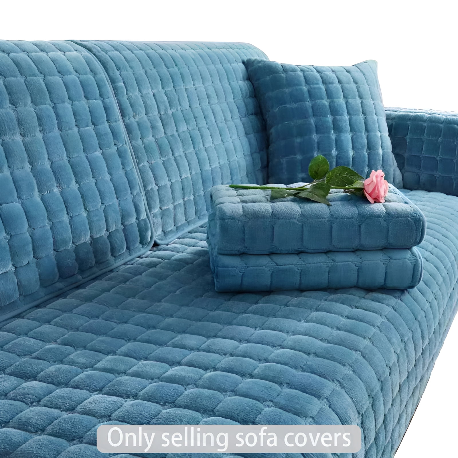 AUQ Recliner Chair Covers,Earth-Tone Dyeing Recliner Cover,Flexi-Fit Recliner Couch Cover,90 ...