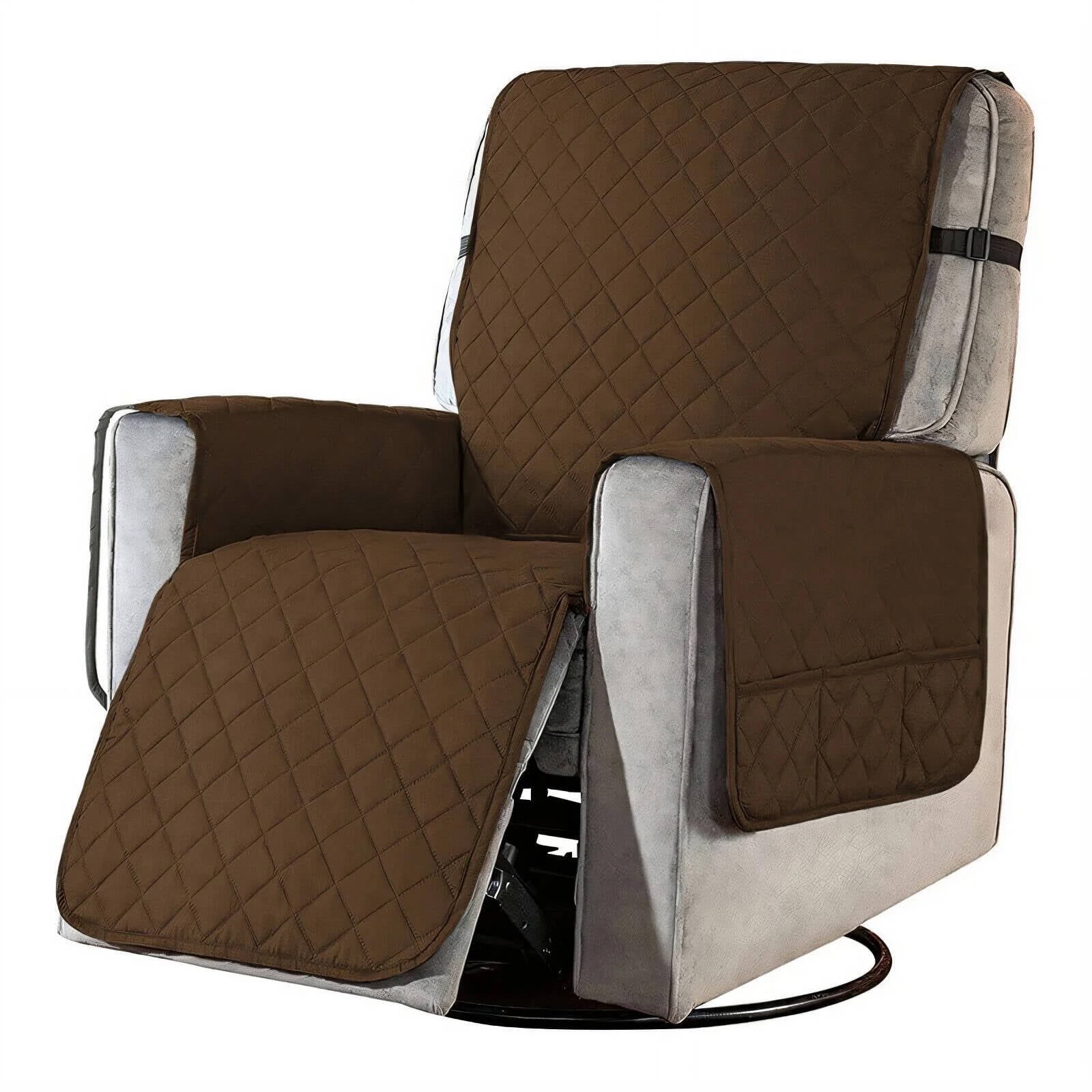 AUQ Recliner Chair Covers,Soft & Tough Fabric,Waterproof Chair Covers ...