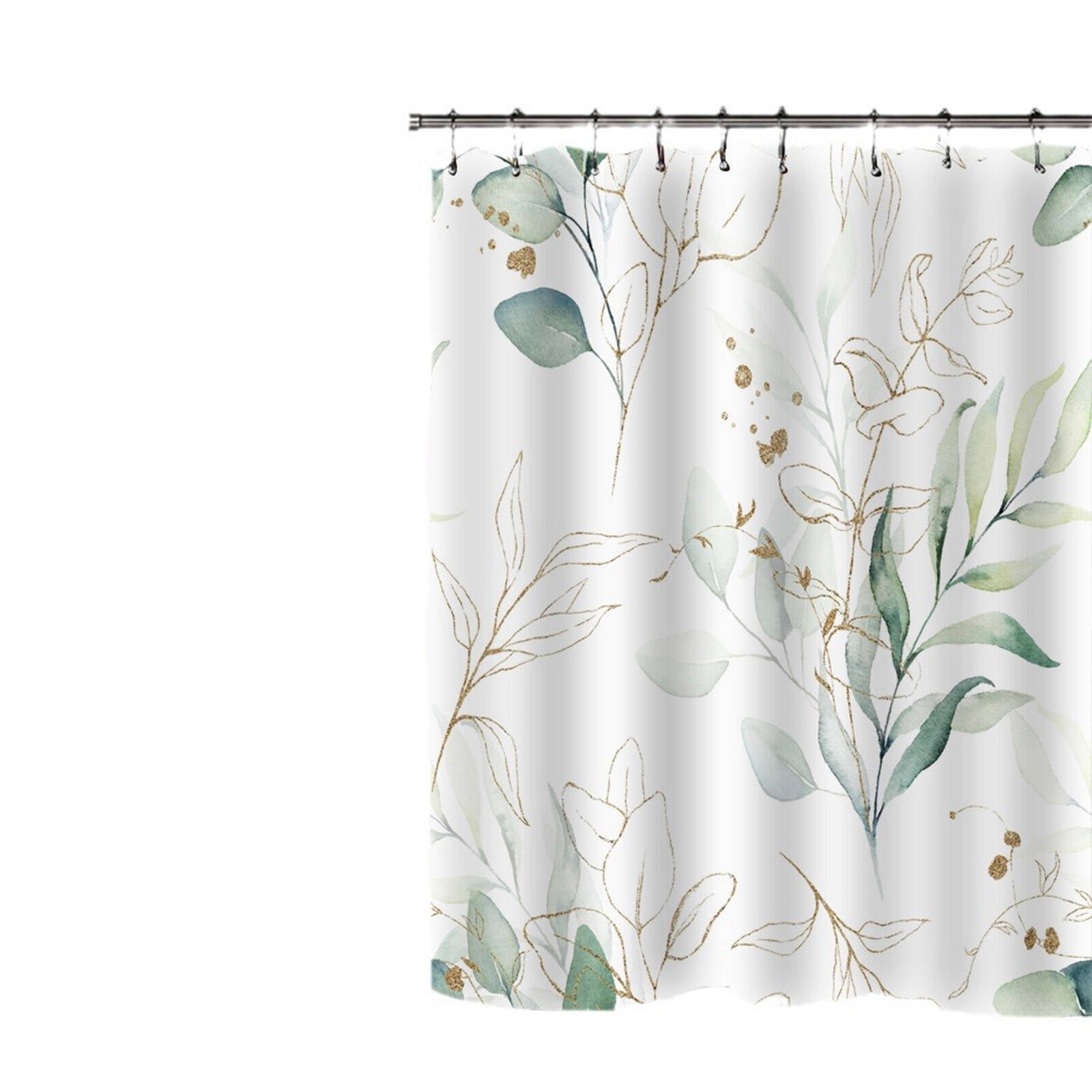 AUQ Shower Curtain,Polyester Shower Stall Curtain,Smooth and Soft ...