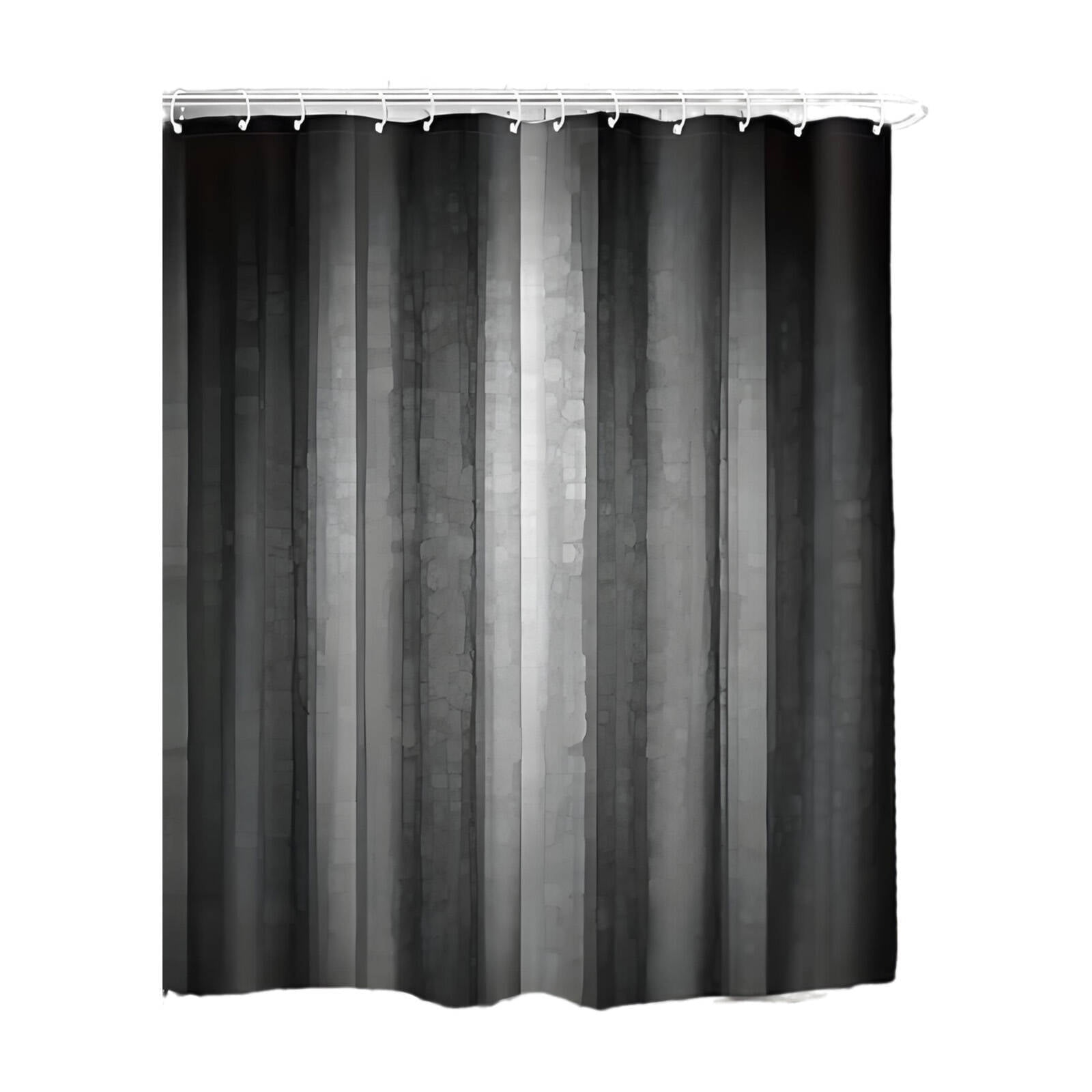 AUQ Shower Curtain Quick-Drying Shower Curtains for Bathroom Wrinkle ...