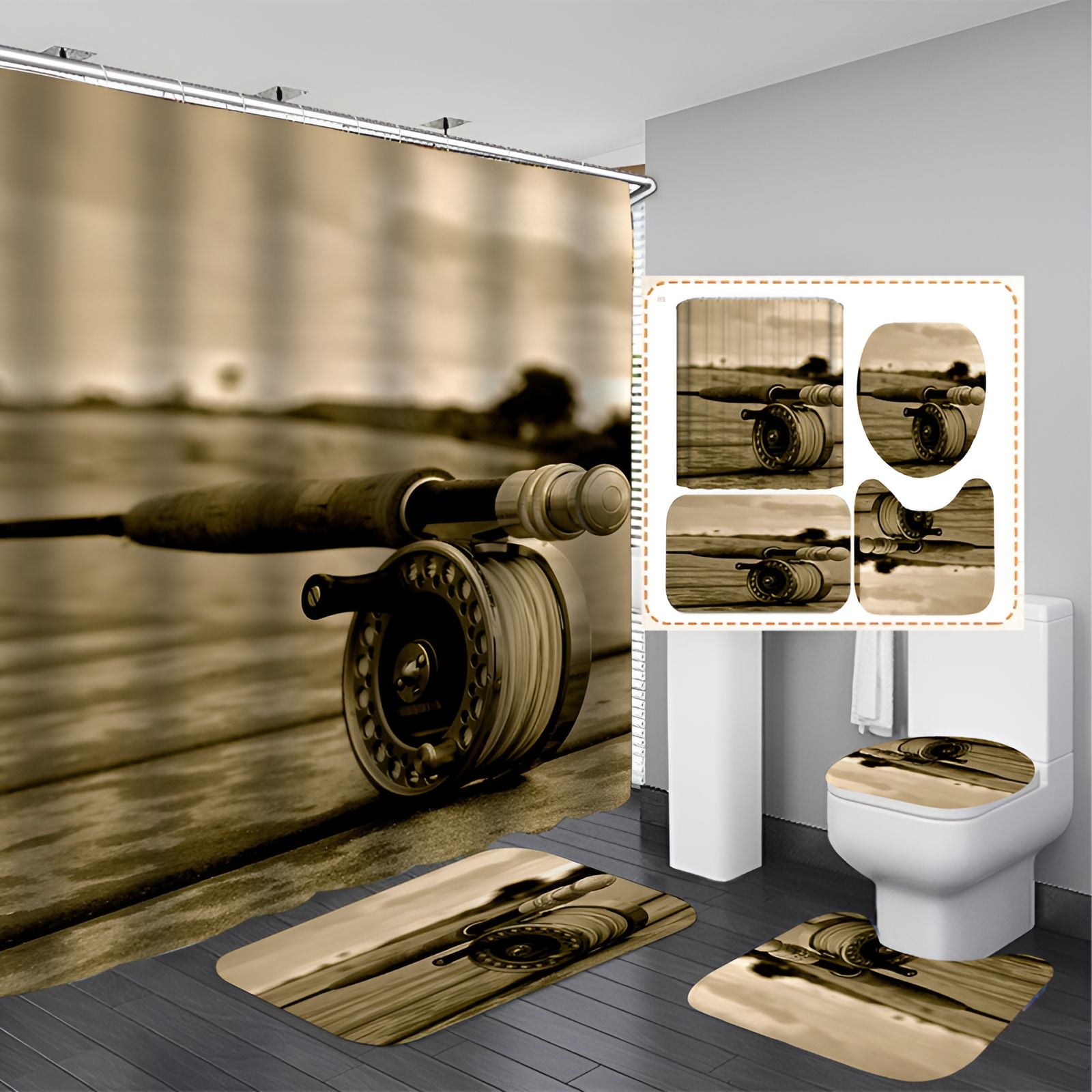 AUQ Shower Curtains 71"x71"Bathroom Shower Curtain Cloth Shower Curtain ,180X180_380G - Walmart.com