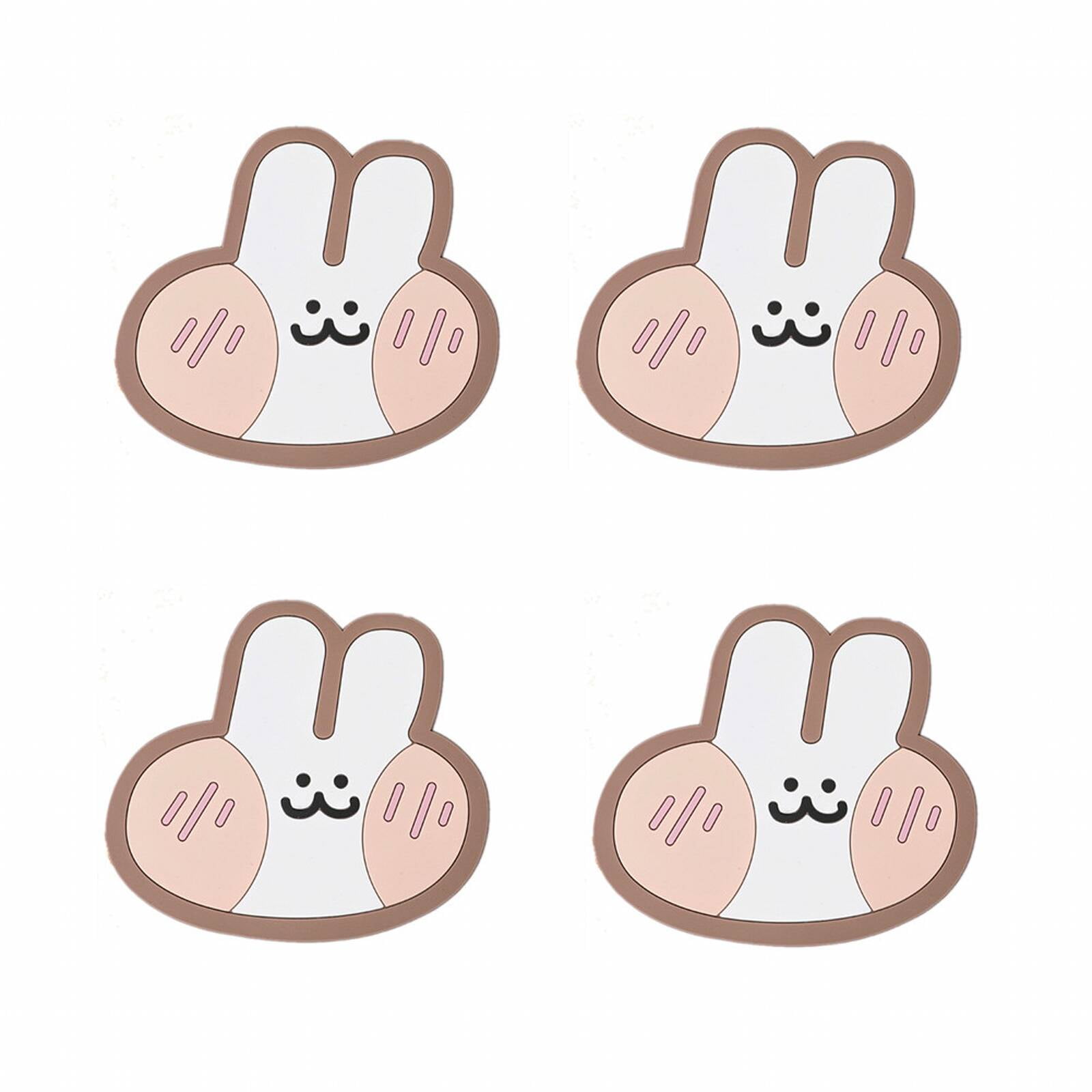 AUQ Silicone Coasters,Easy to Clean and Maintain Coasters for Drinks ...