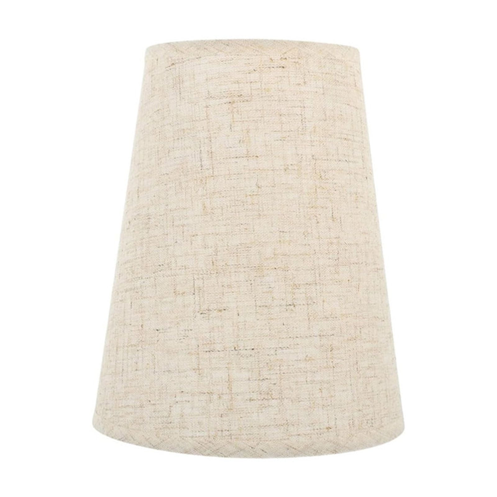 AUQ Small Lamp Shades,Unique Linen Lamp Shades for Table Lamps,Stylish ...