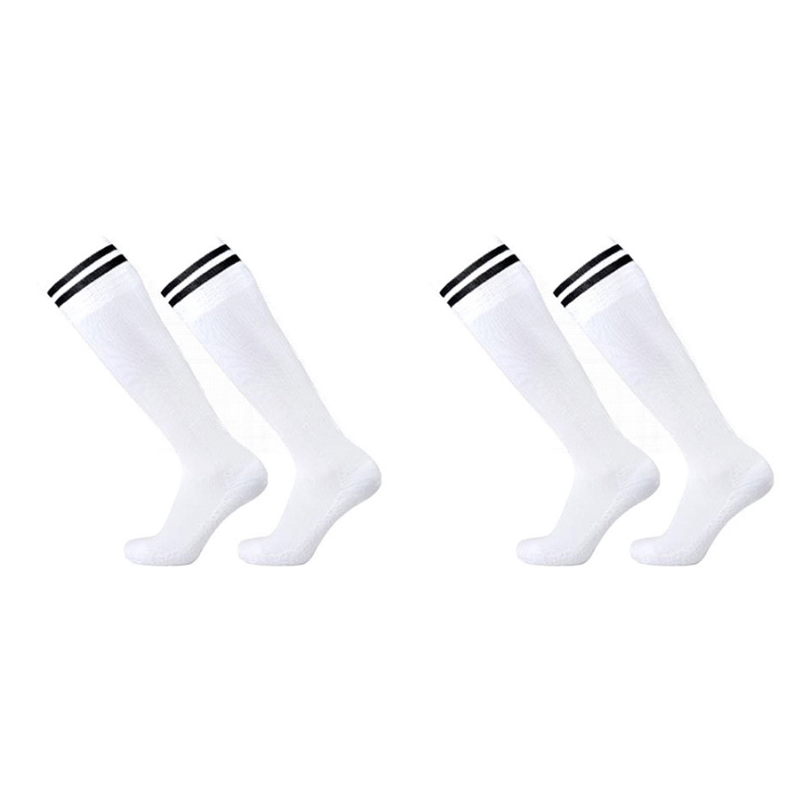 AUQ Soccer Socks,Non-Slip Ribbed Design Youth Soccer Socks,Thick Terry ...