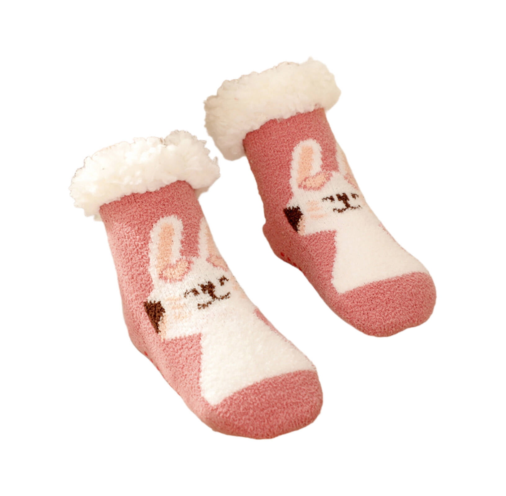 AUQ Socks Fun Patterns Fuzzy Socks,Adorable Girls Socks for Stylish ...