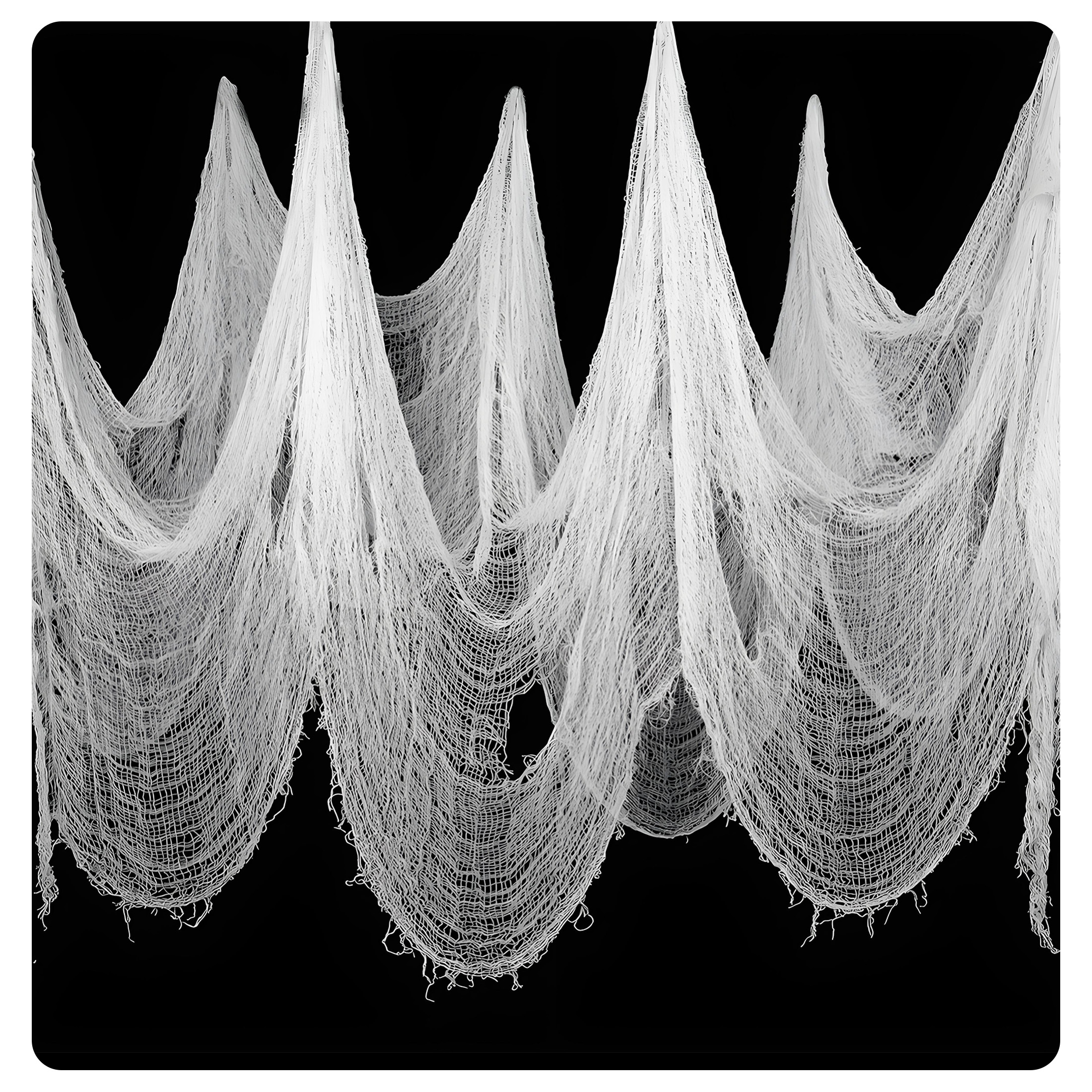 AUQ Spider Web Decoration,84.65×393.7in Halloween Spider,Resistant to ...