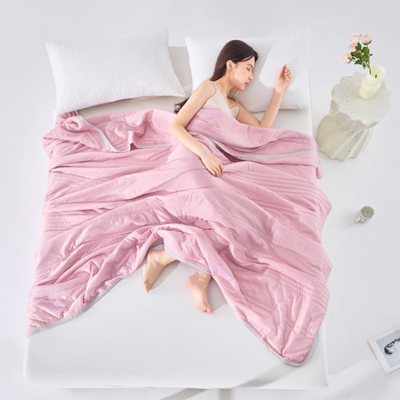 AUQ Summer Cooling Quilt,Lightweight Air Conditioning Blanket for ...