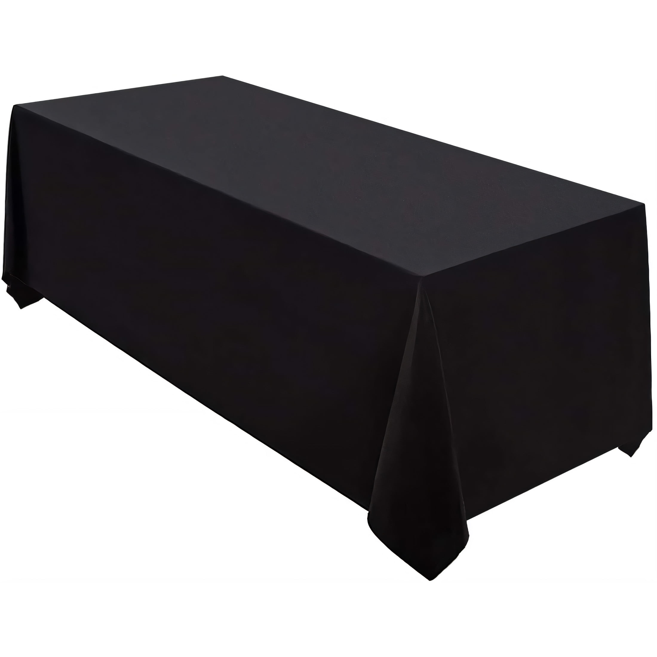 AUQ Table Cloth,145cm*145cm Smooth Glossy Finish Extra Long Tablecloth ...